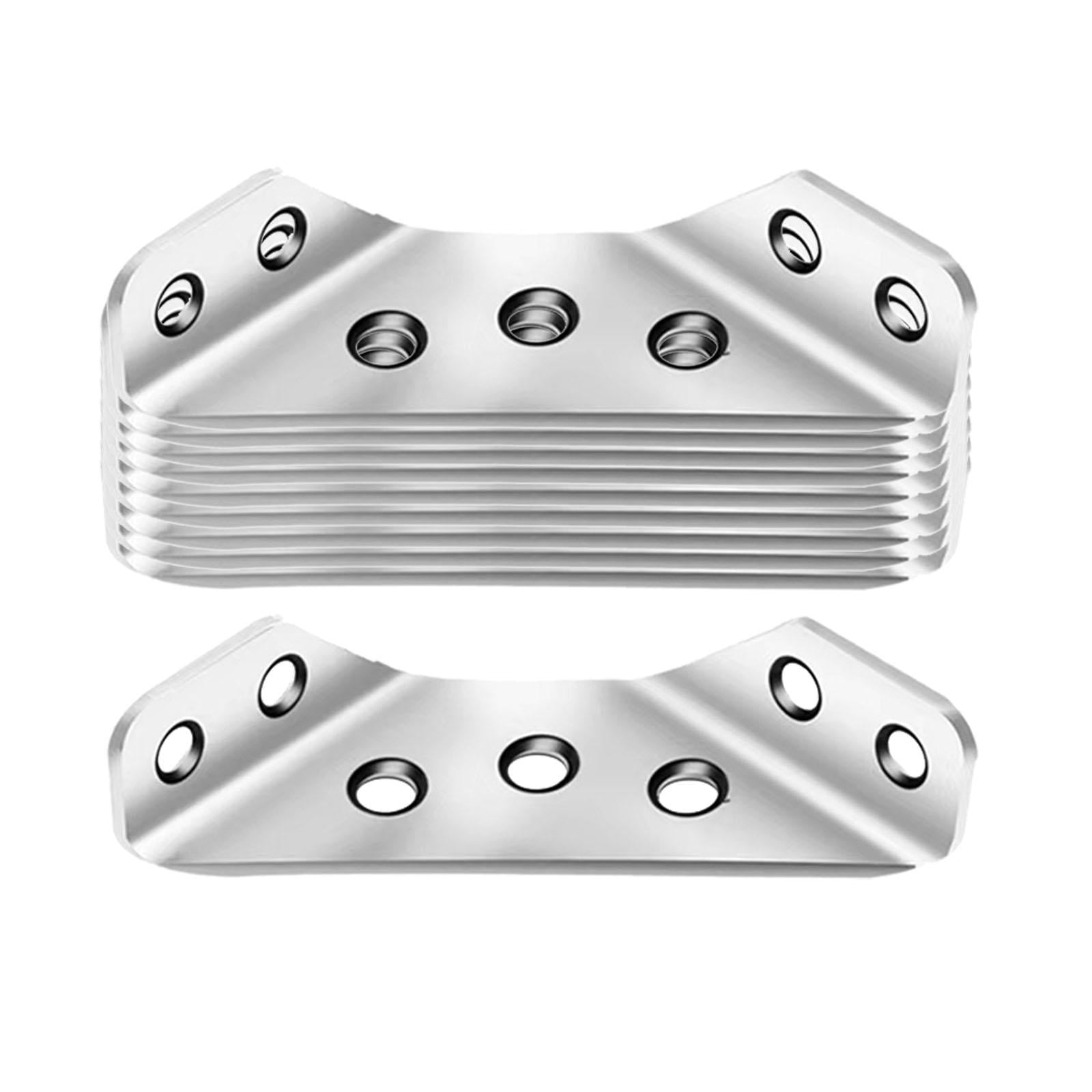 deevoka 10 Pieces Multifunctional Angle Code Angle Fasten Connector for ...