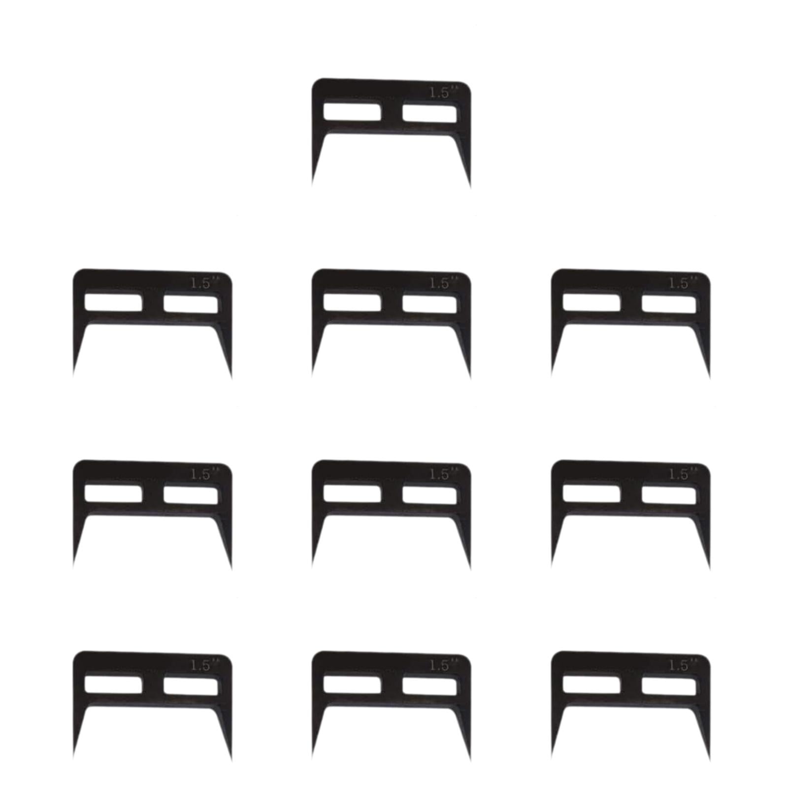 deevoka 10 Pieces Pinch Dogs Woodworking Mini Wood Clamps for ...