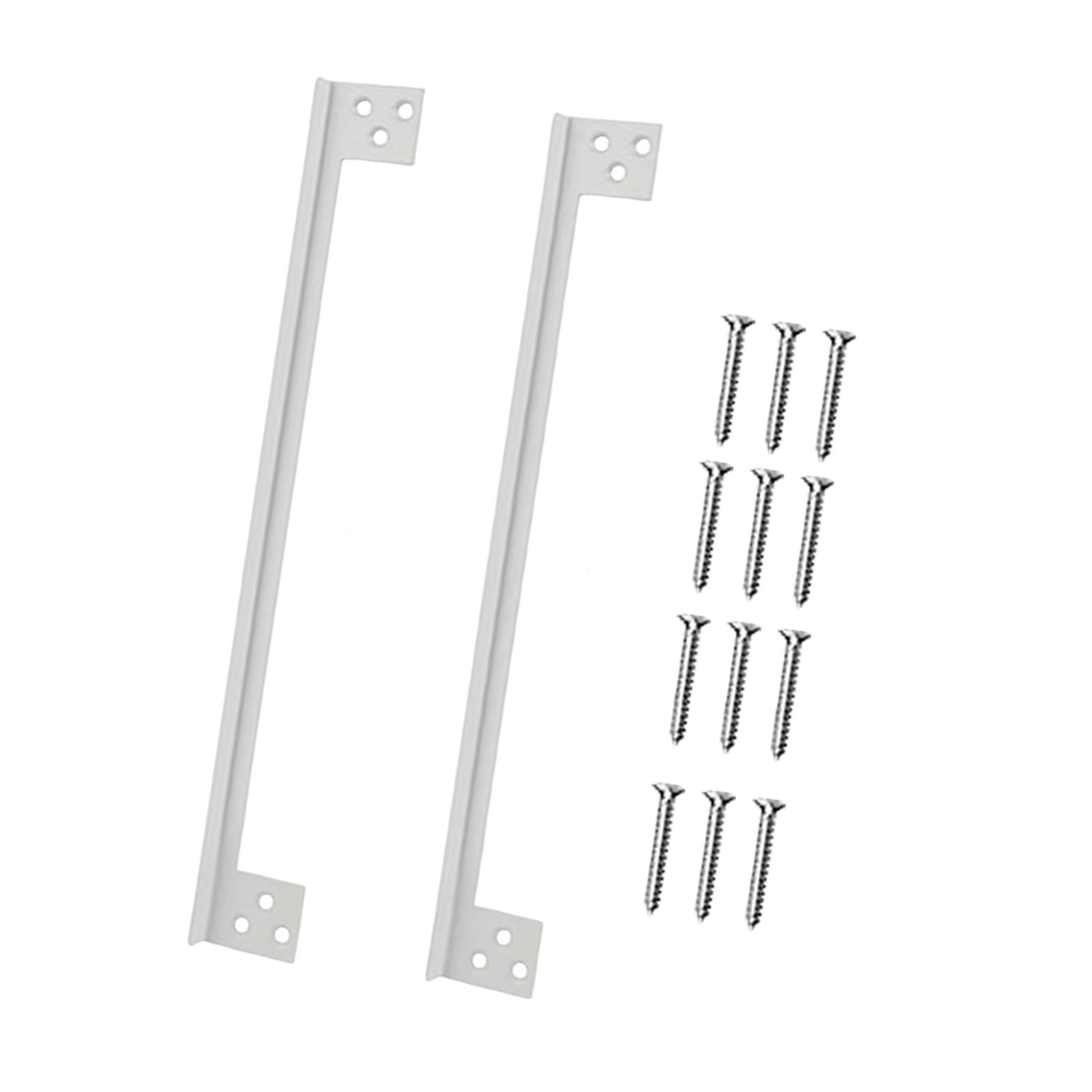 deevoka 2 Pieces Door Latch Guard Plates L Shaped for Metal Door Wood ...