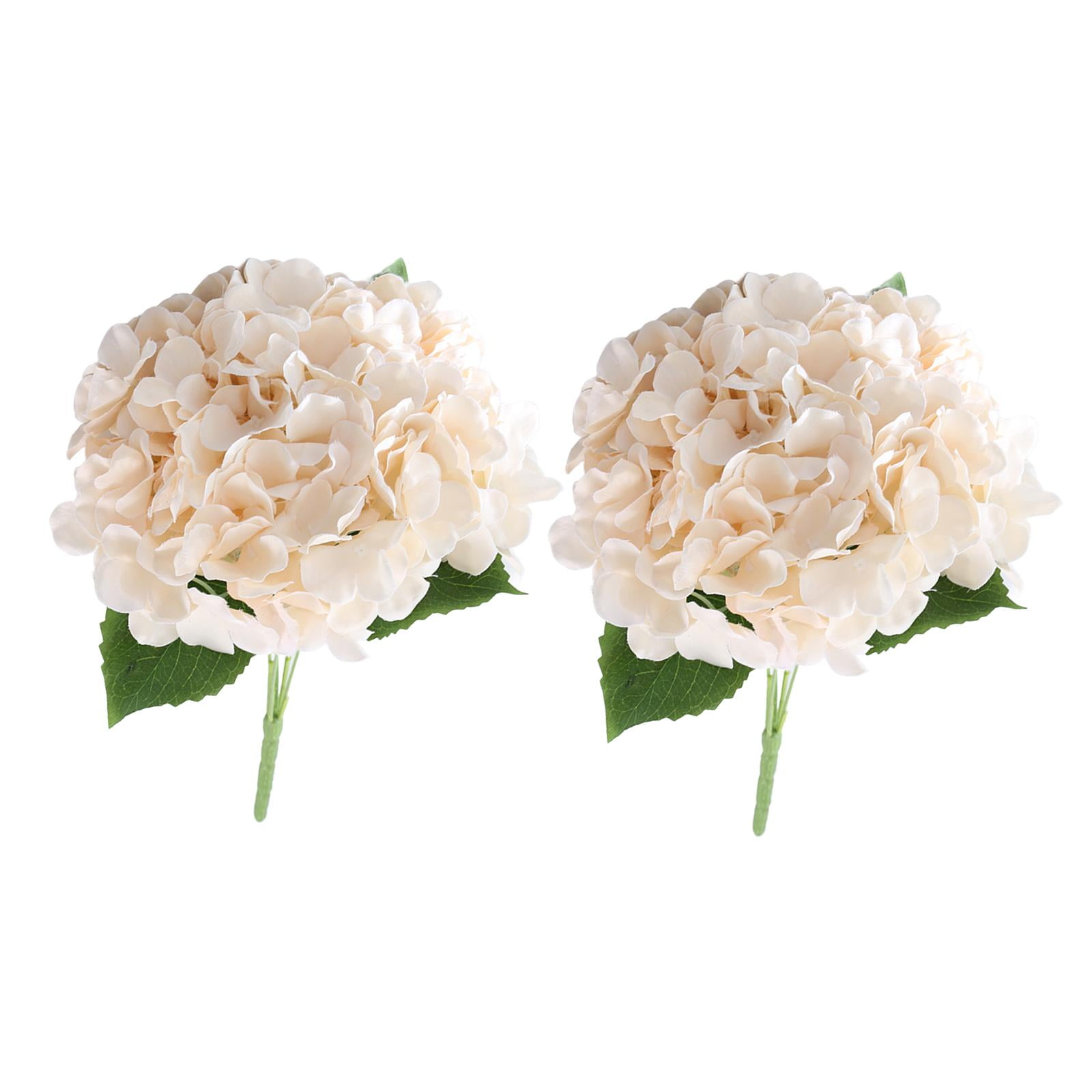 deevoka 2 Pieces Flower Bouquet Lifelike Hydrangea Flower for ...