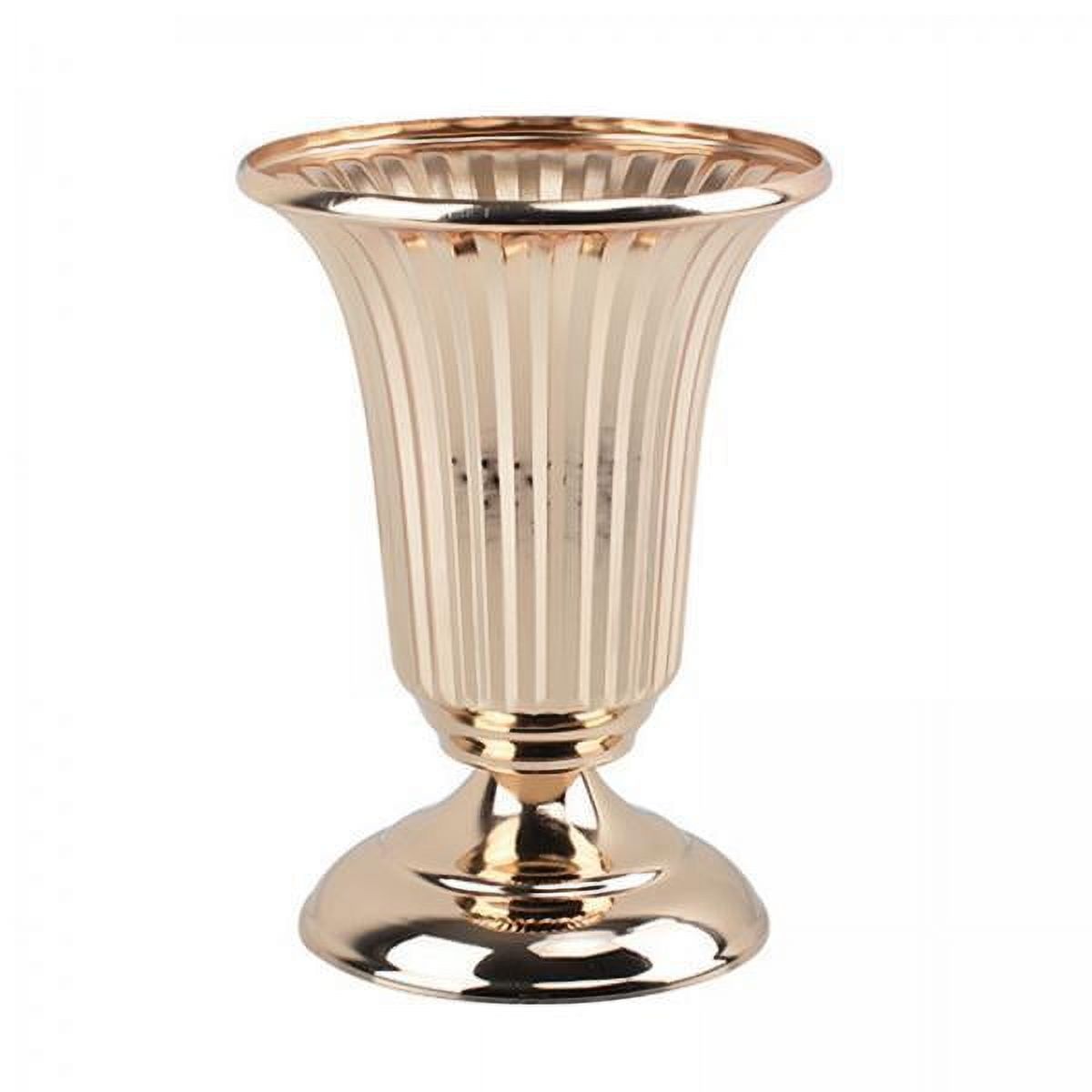 deevoka 2xIron Flower Vase Stem Bunch Gold Bouquet Floral Arrangement ...
