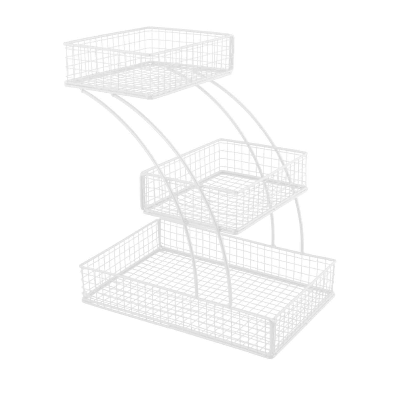 deevoka 3 Tier Countertop Fruit Basket Storage Stand Fruits Stand ...