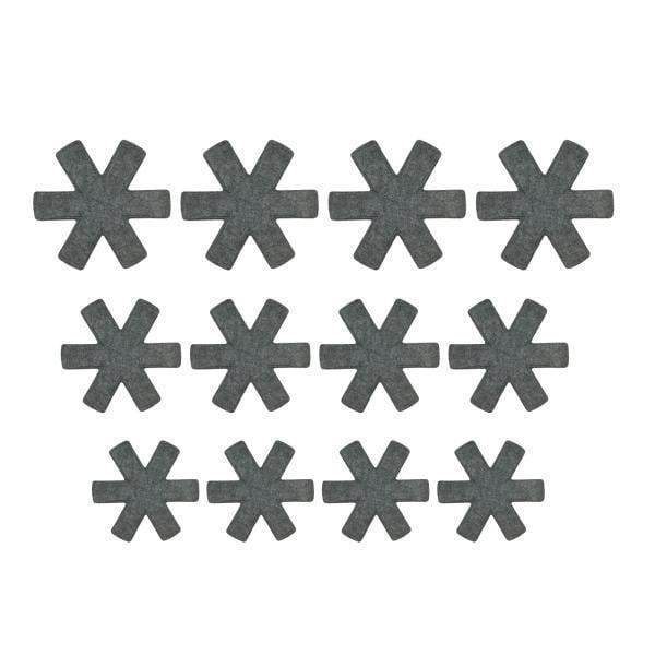 deevoka 3X 12 Pieces Worktop Saver Mat Divider Pads Table Pots and Pans ...