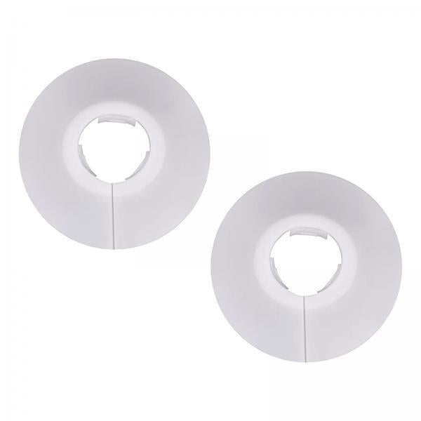 deevoka 3x2Pcs Flange Pipe Cover Water Pipe Drain Line Cover for Gas ...