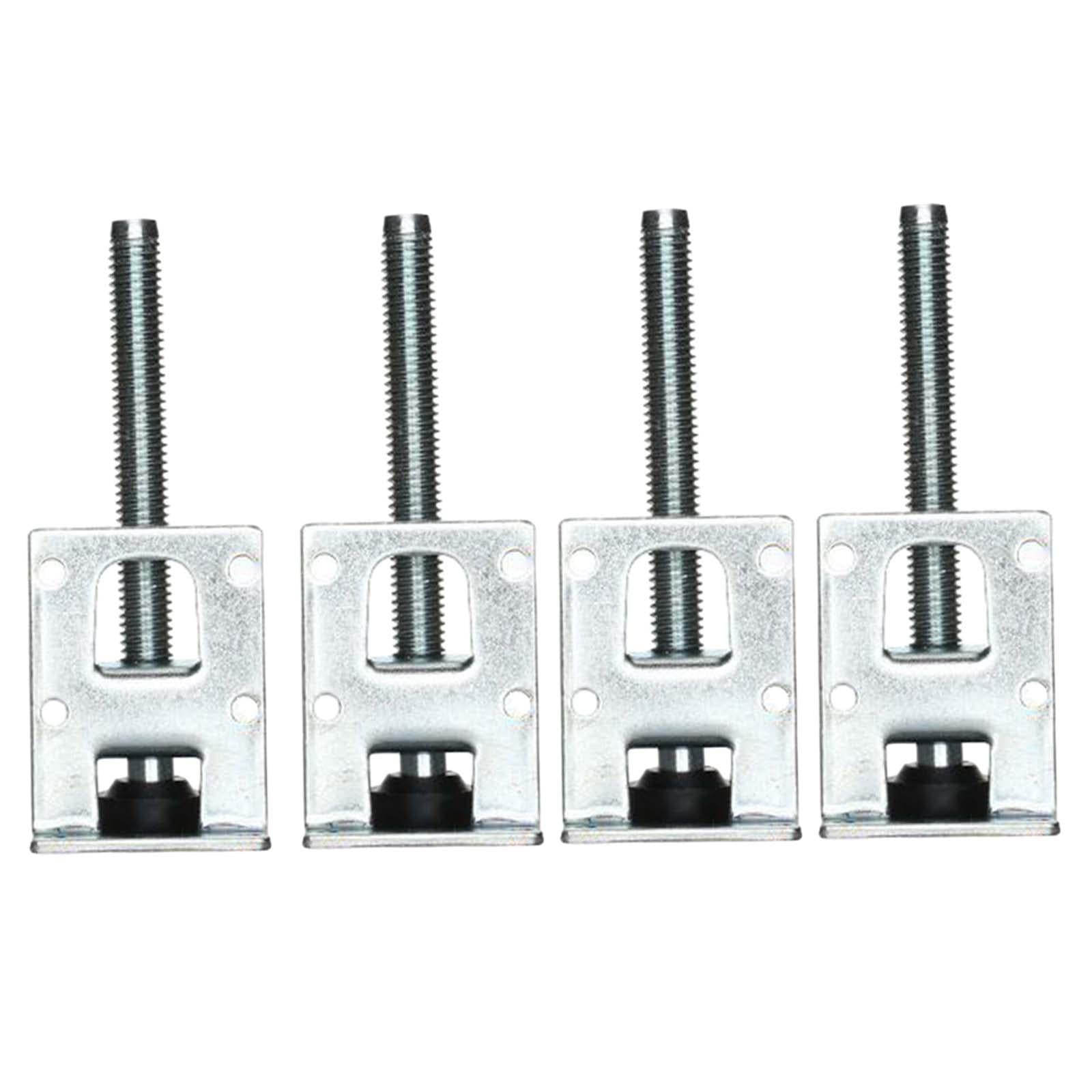 deevoka 4 Piece Leveling Feet, Easy to Use Height Adjustable Bracket, Portable Table Leg 100mm ...