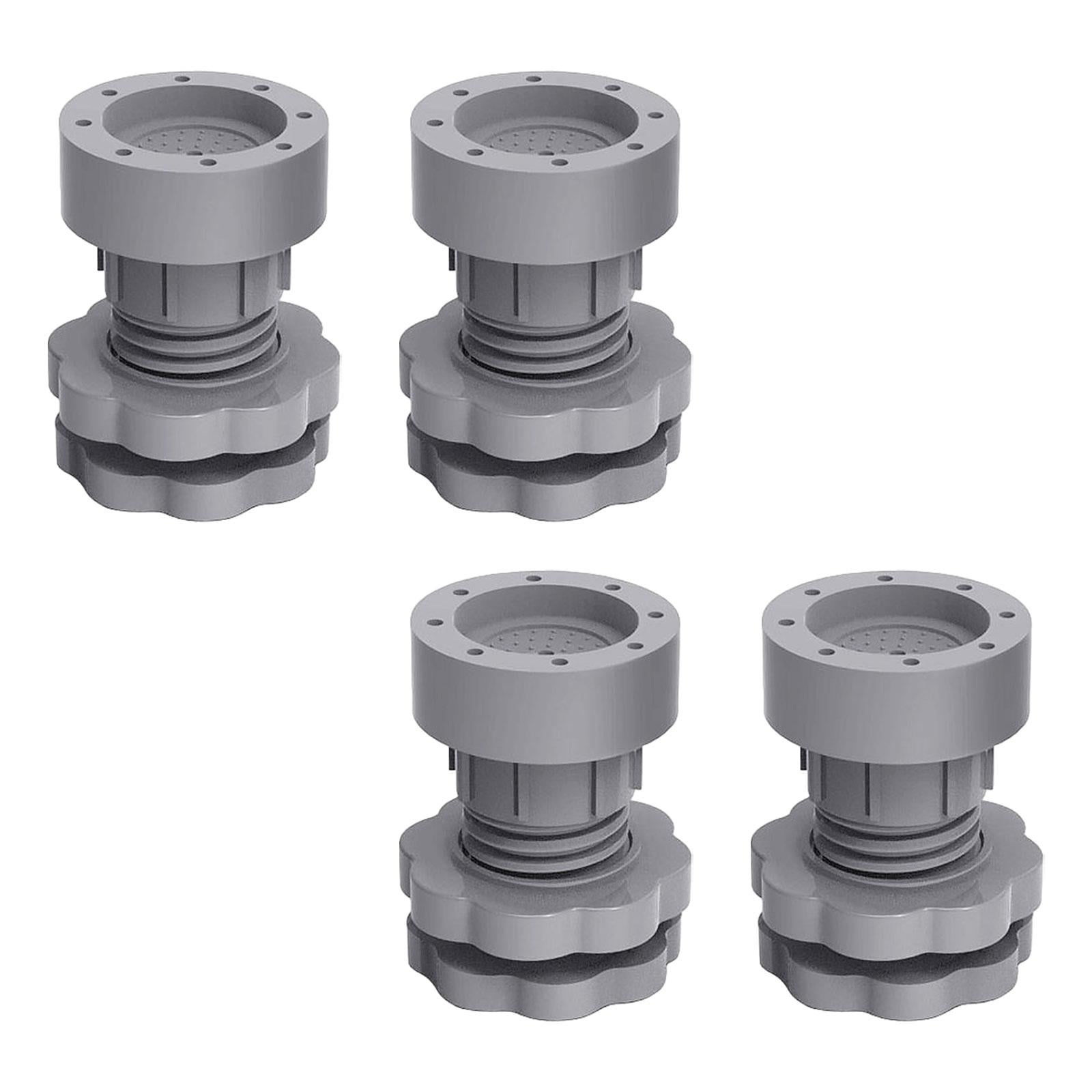 deevoka 4 Pieces Washing Machine Foot Pads Protect Floor for Laundry ...