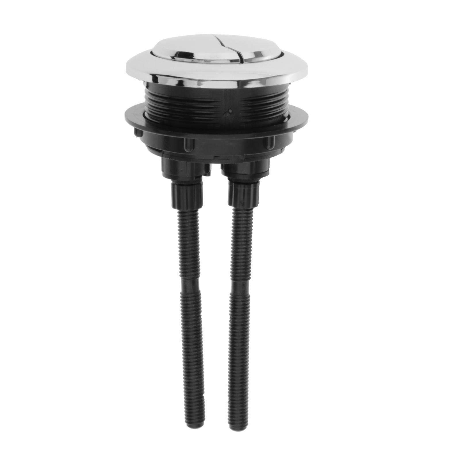 deevoka 48/58mm Toilet Dual Push Flush Button Lever with Rods ...