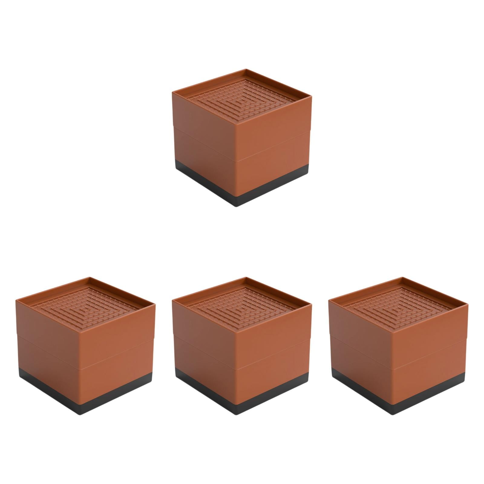 deevoka 4x Furniture Lifting Pads Nonslip Bed for Table Couch Frame ...