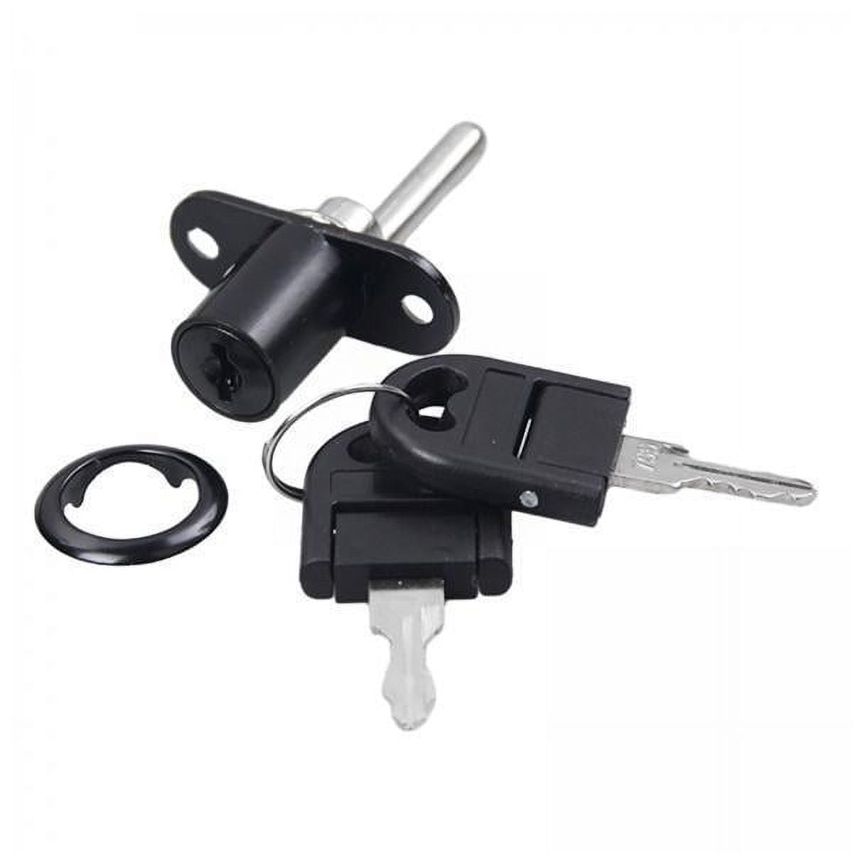 deevoka 4xCabinet Push Plunger Lock Cabinet Plunger Lock for Sliding ...