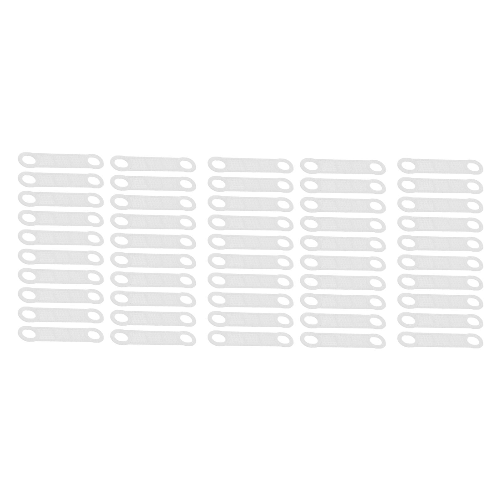 deevoka 50Pc Clothes Hanger Strips Home Wooden Hangers Silicone Hanger ...