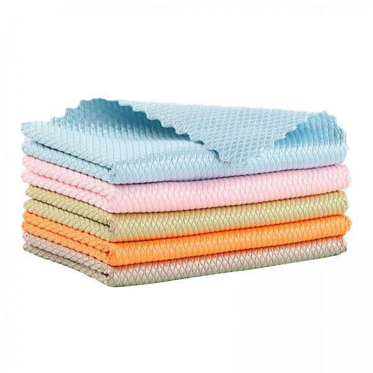 deevoka 5x5x Polyester Cleaning Cloth Dishcloth Quick Drying for Toilet ...