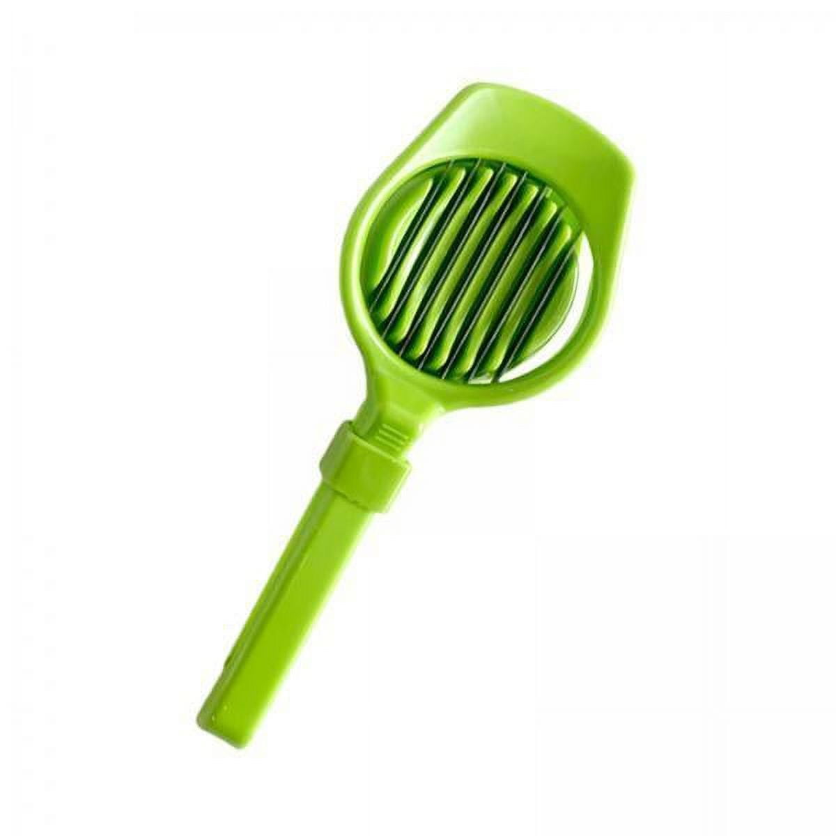 deevoka 5xEgg Strawberry Cutter Divider for Cheese fruit Green ...