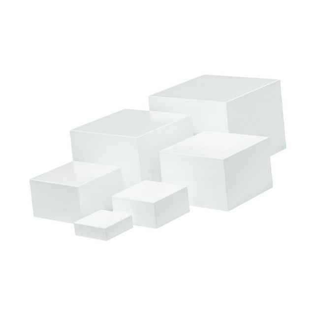 deevoka 6 Pieces Buffet Riser Cube Display Nesting for Cupcake Brunch ...
