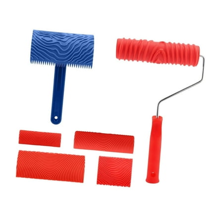 8-Pack Wood Grain Roller Painting Tool Set, Wood Graining Tool Set, DIY ...