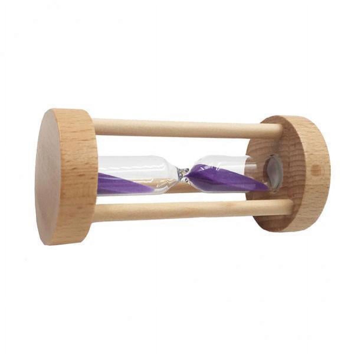 deevoka 6xWooden Sandglass Hourglass Sand Clock Timers Desktop Clock 3 ...