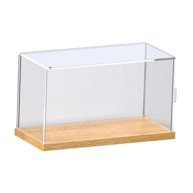 deevoka Acrylic Clear Collectibles Toy Display Case Dustproof for ...