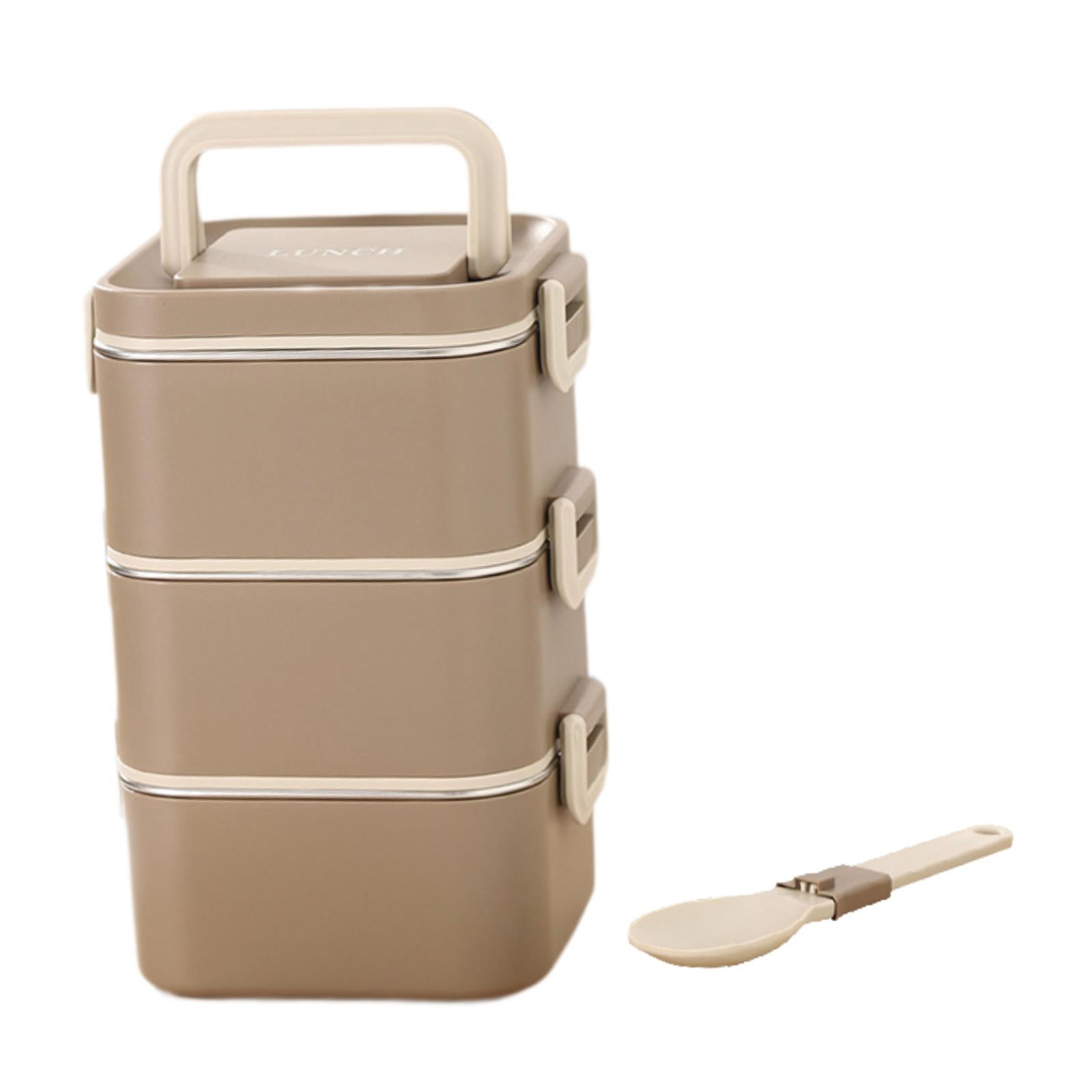 deevoka Adult Lunch Box Microwave Lightweight Reusable Bento Box for ...