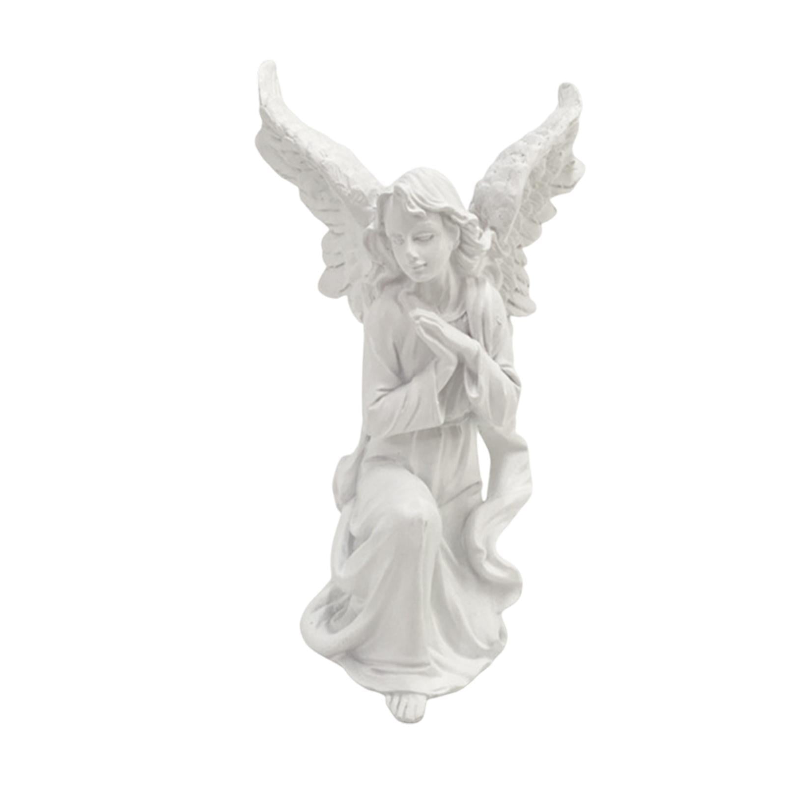 deevoka Angel Figurine ,Angel Statue Ornament, Collection ,Resin ...