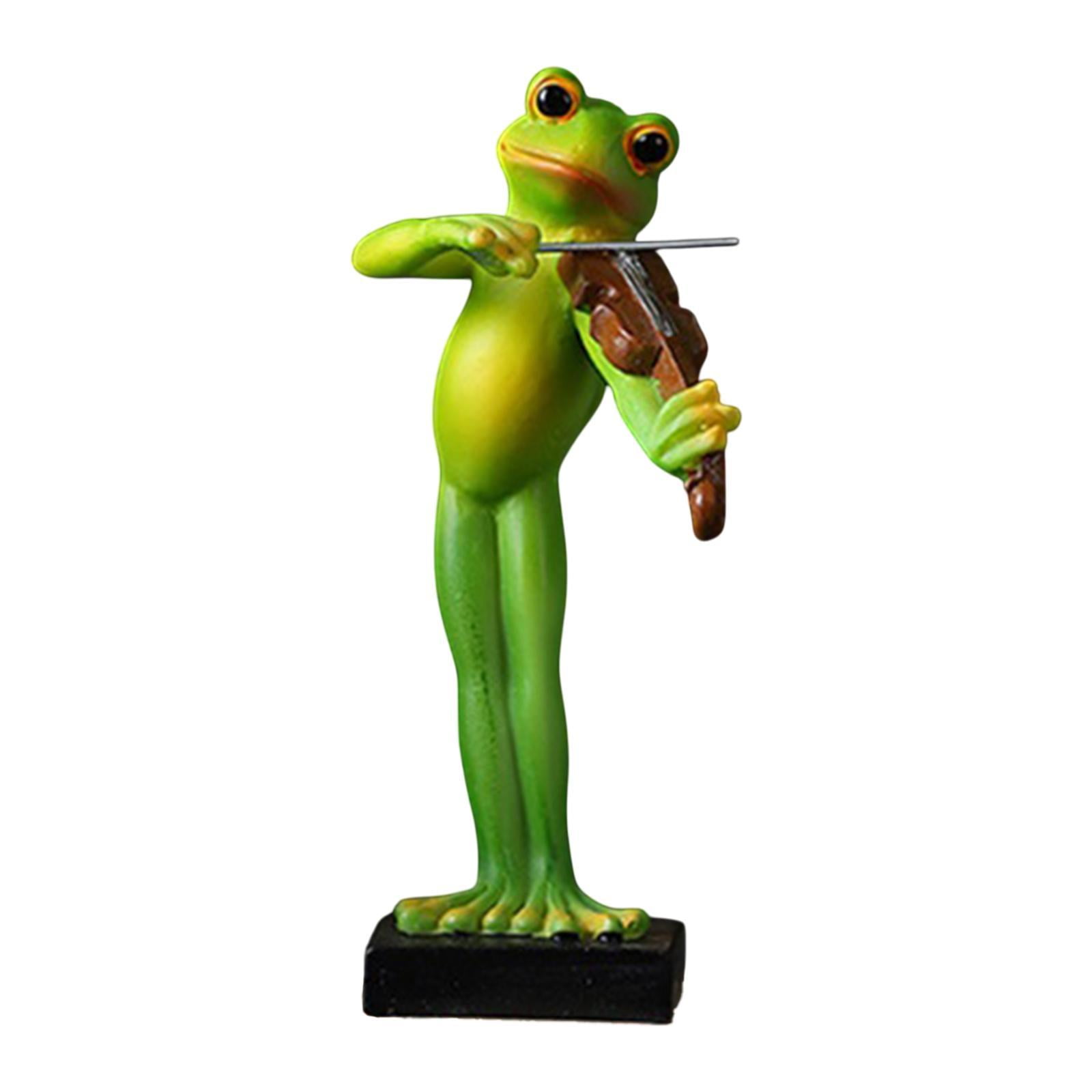 deevoka Animal Sculpture Decoration Frog Statue for Table Centerpiece ...