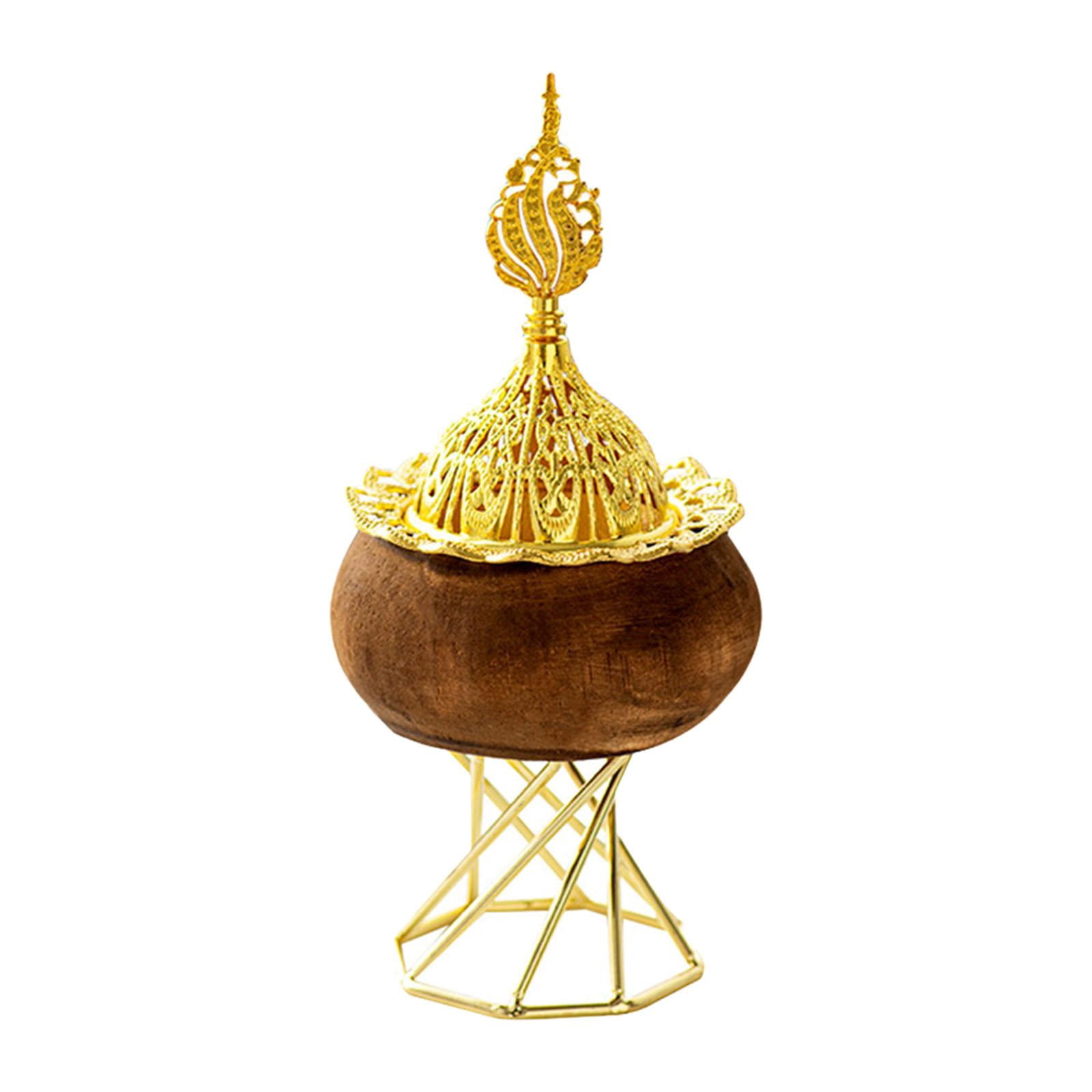 deevoka Arabic Burner Antique Metal Censer Burner for Cabinet Mantel ...