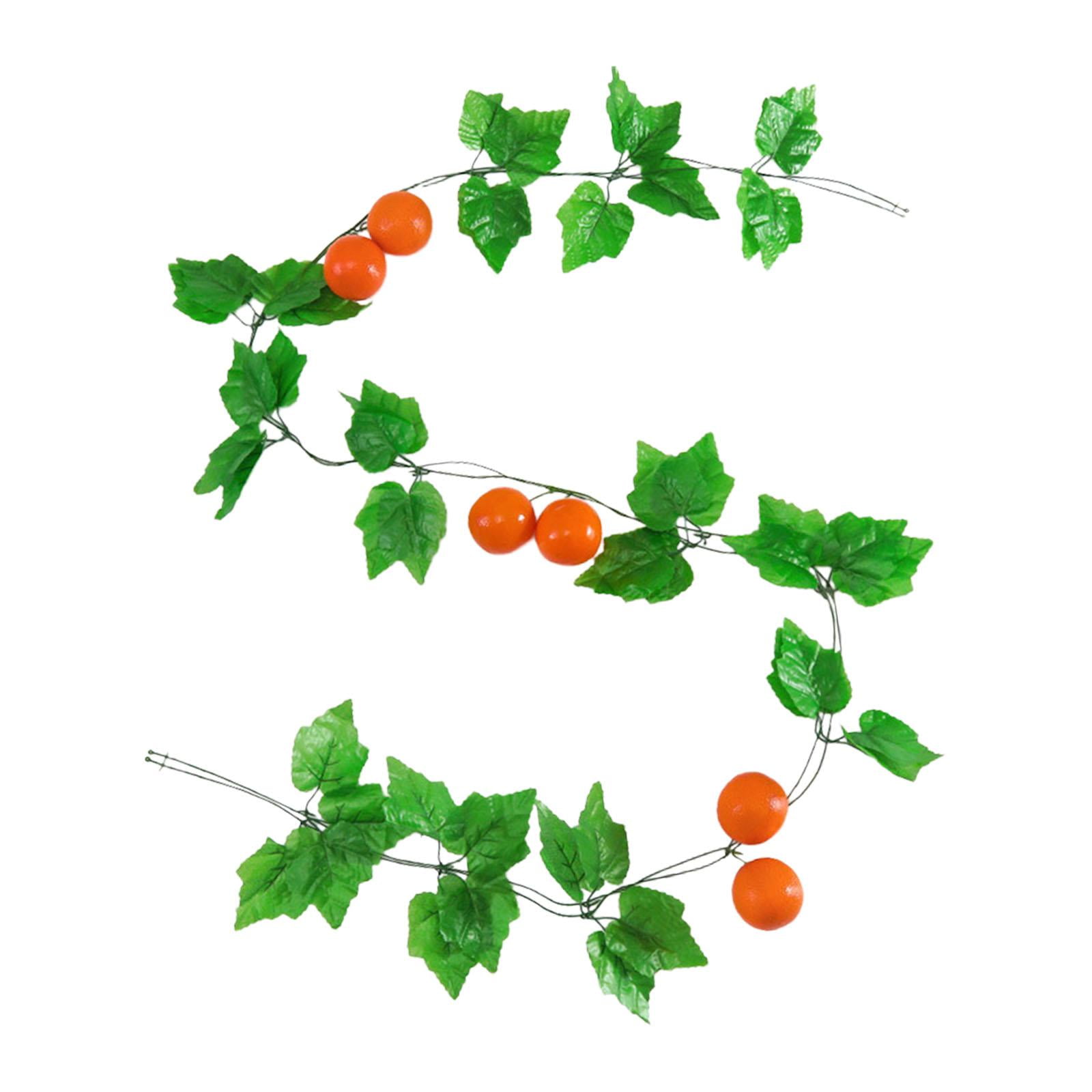 deevoka Artificial Flower Greenery Rattan Hanging Plant Fake Rattan for ...