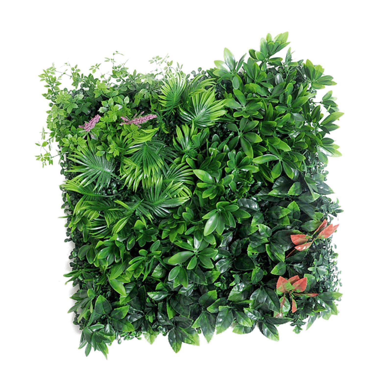 deevoka Artificial Plant Wall Panel Greenery Wall Backdrop for Indoor ...