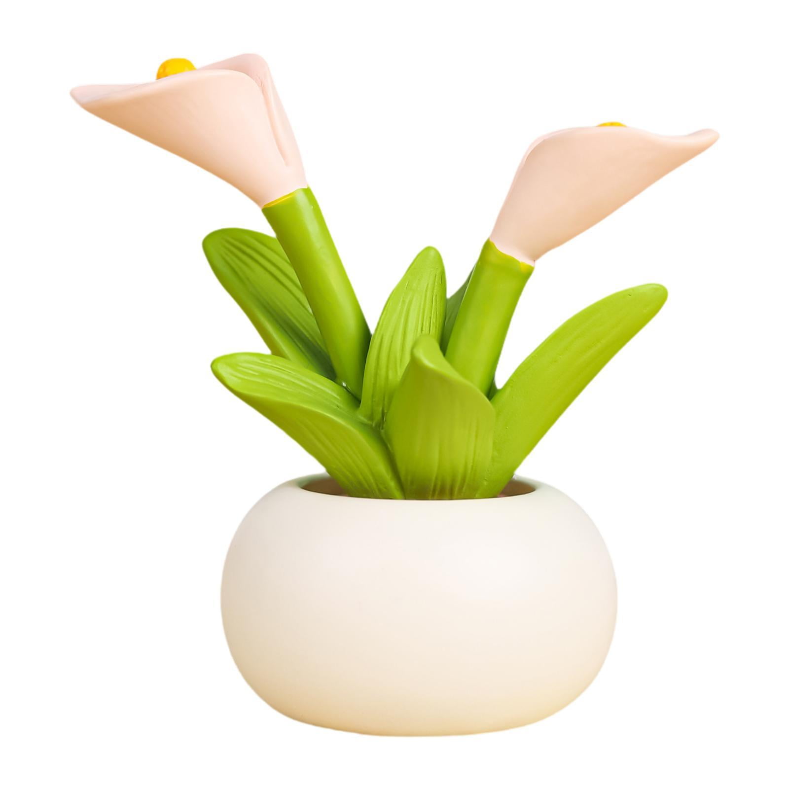 deevoka Artificial Potted Art Photo Props Fake Plants for Balcony ...