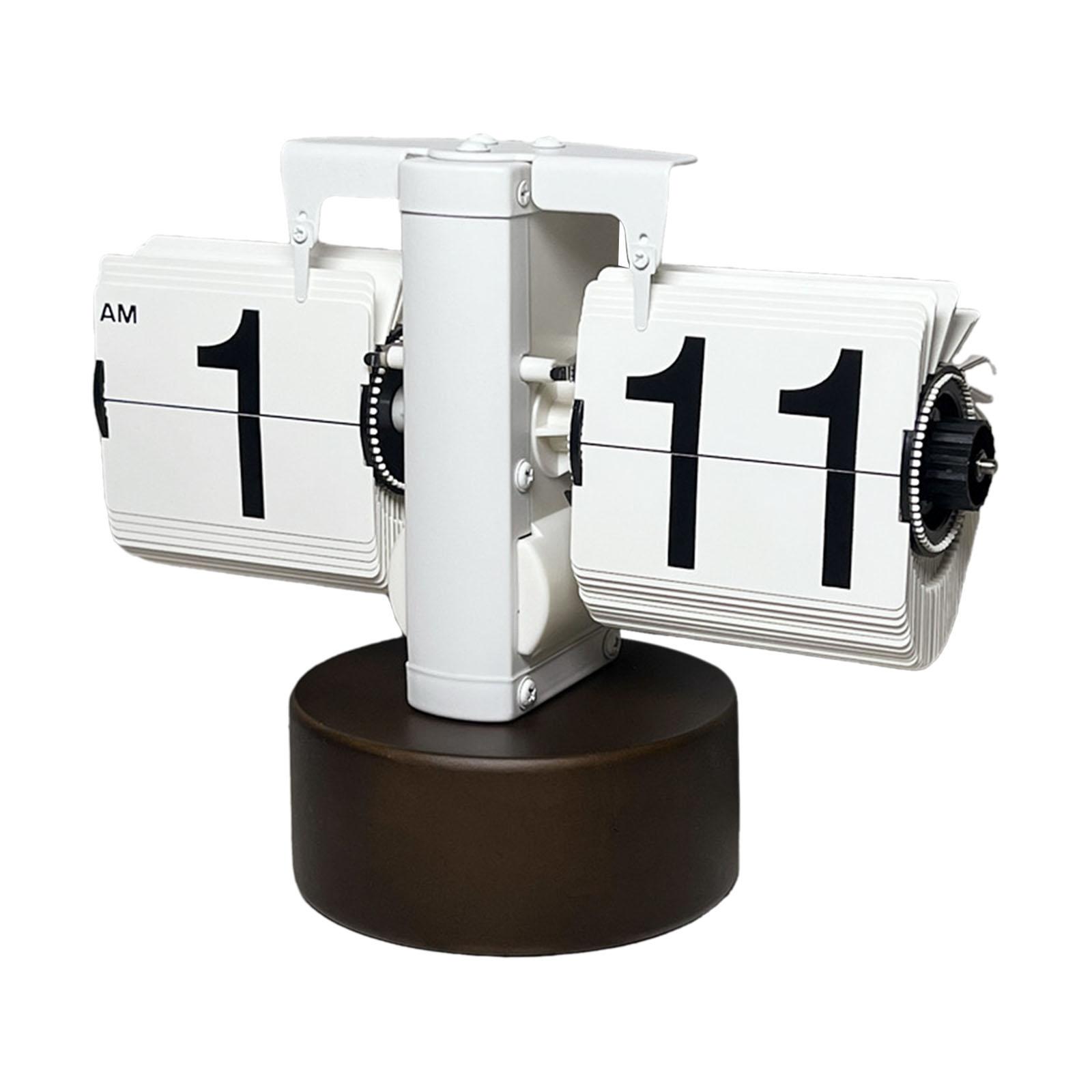 deevoka Auto Flip Clock Creative Automatic Page Turning Clock for Hotel ...