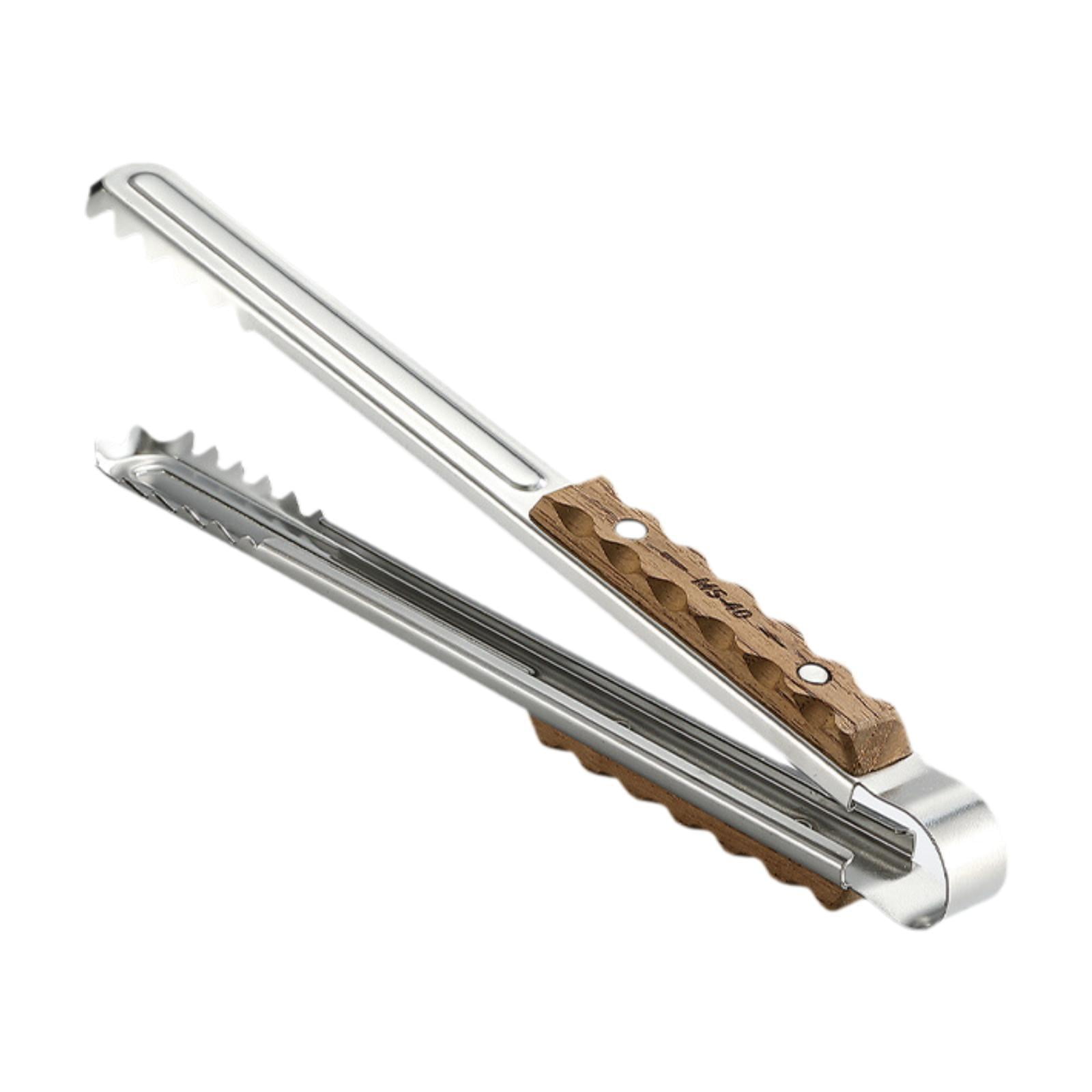 deevoka BBQ Grilling Pastry Clamp Utensils Serving Heavy Duty Portable ...