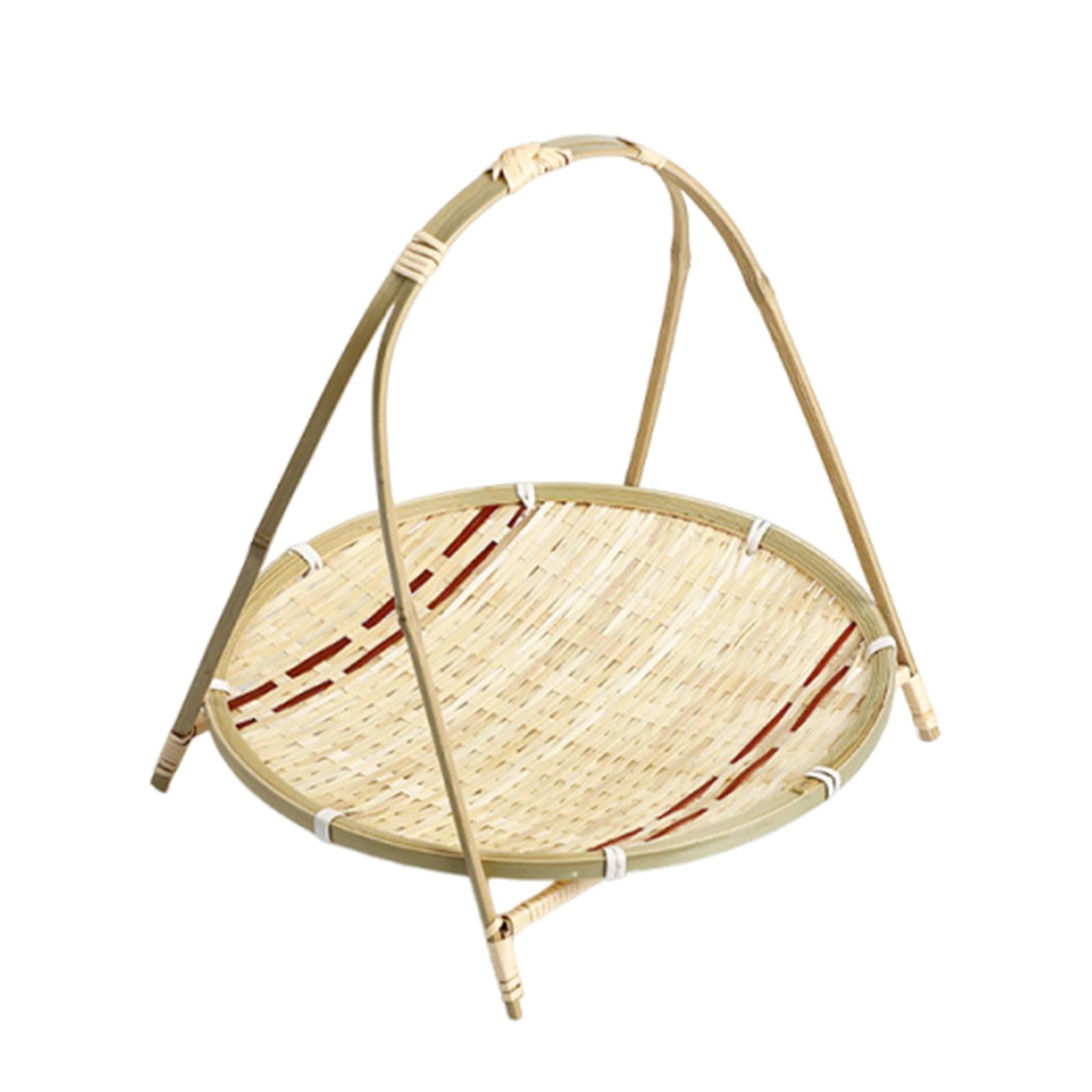 deevoka Bamboo Woven Basket Farmhouse Sundries Organizer for Holiday ...
