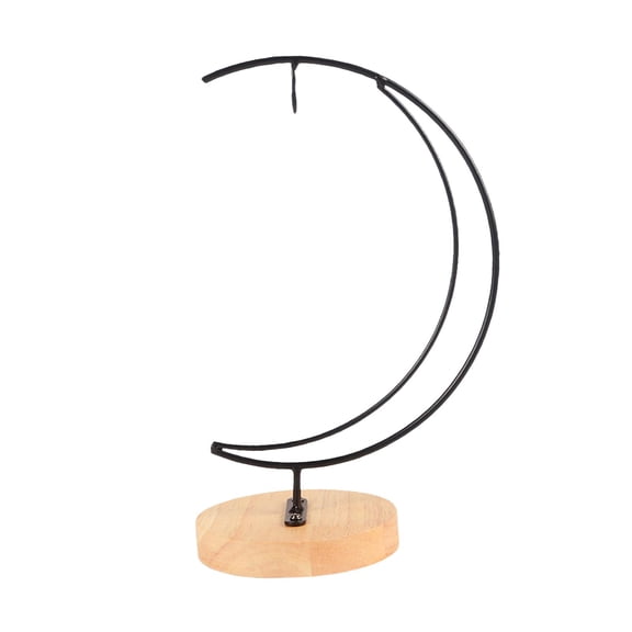 Bambloom Bamboo Banana Holder,Banana Hanger with Hook and Base for ...