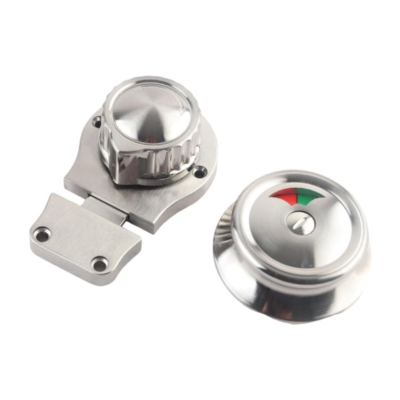 deevoka Bathroom Door Latch Indicator Privacy Partition Lock for ...