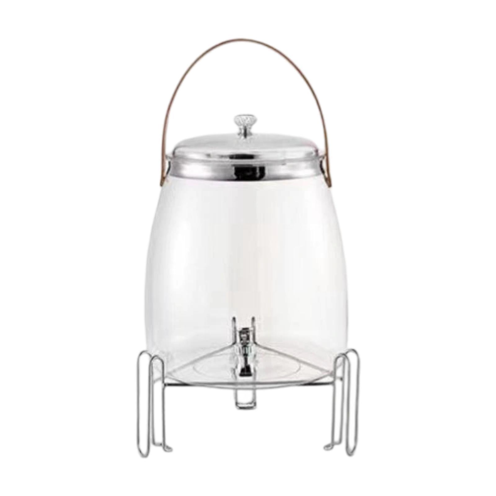 deevoka Beverage Dispenser with Spigot and Filtering Cold Water Pitcher ...