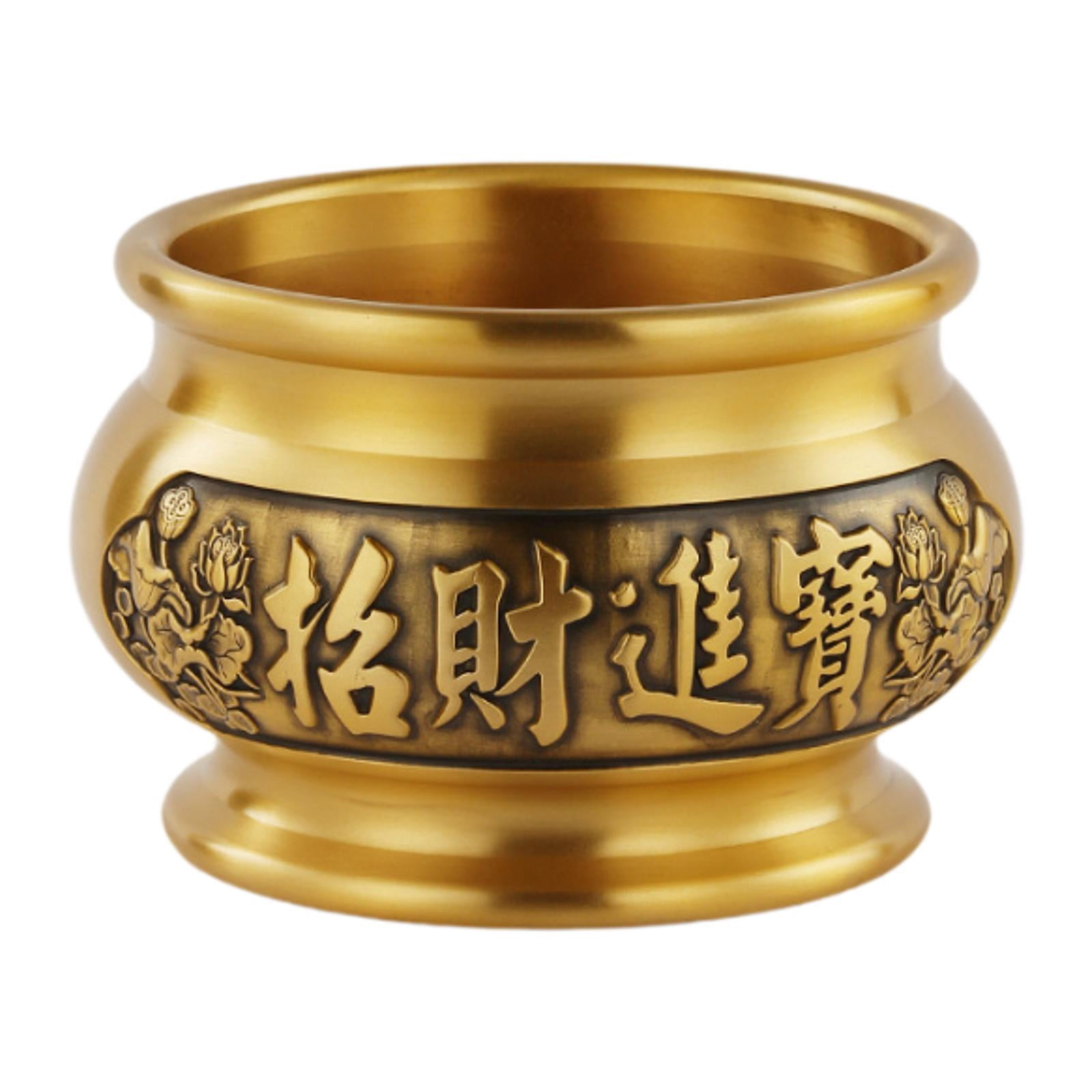 deevoka Brass Burner Censer Chinese Holder for Toilet Office Bedroom ...