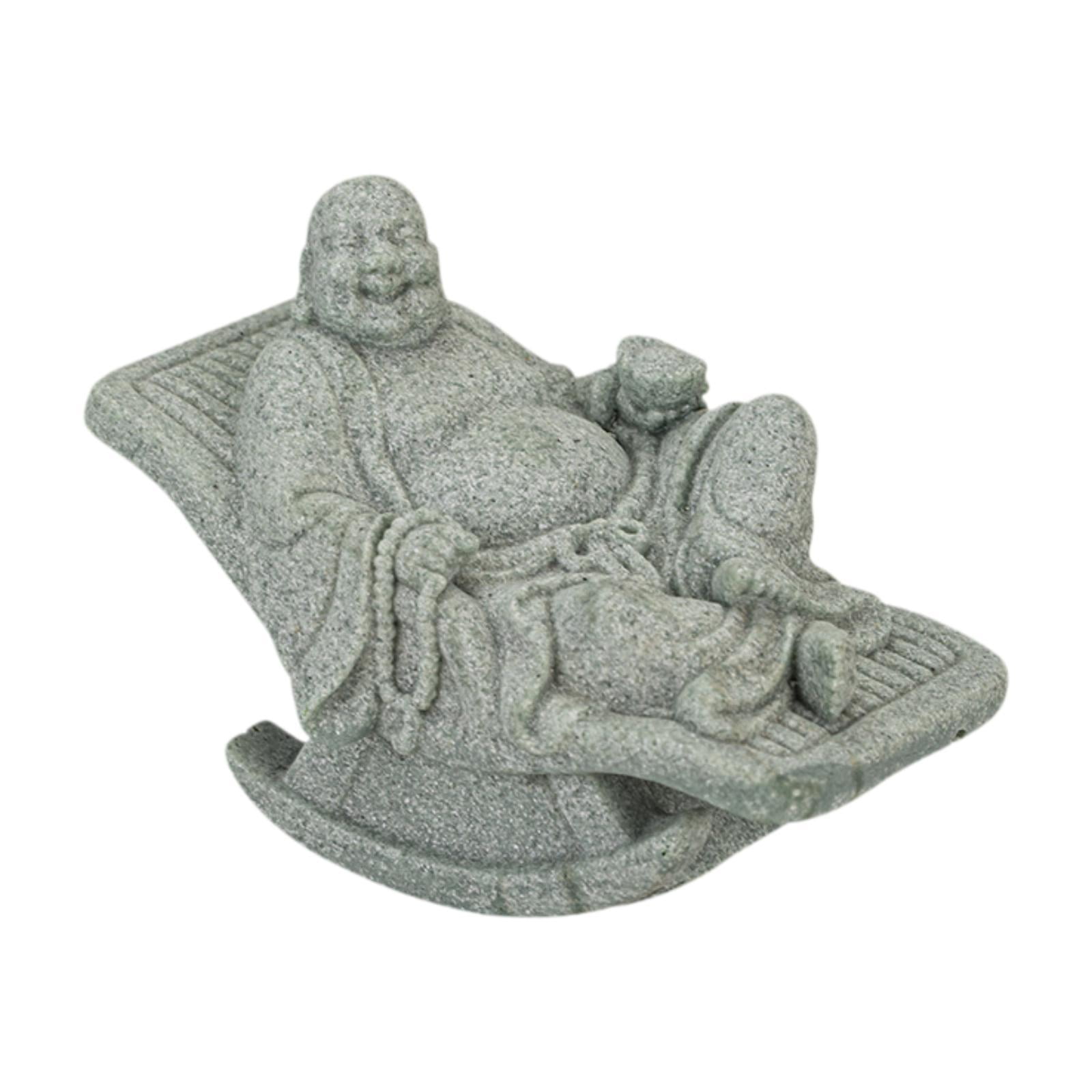 deevoka Buddha Statue Collection Mini Sandstone Sculpture for Office ...