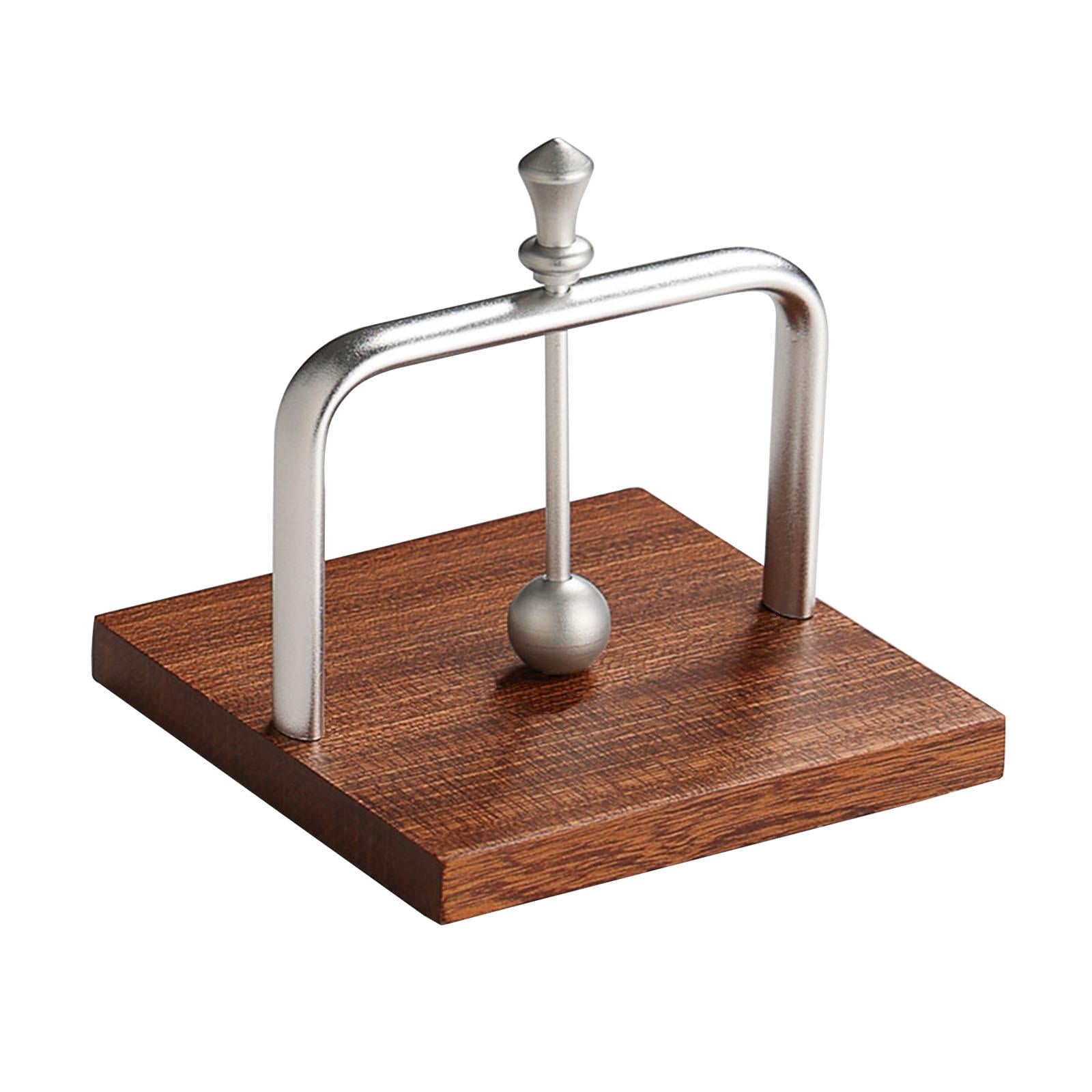 deevoka Cafe Napkin Holder Metal Solid Wood Napkin Clip for Indoor ...