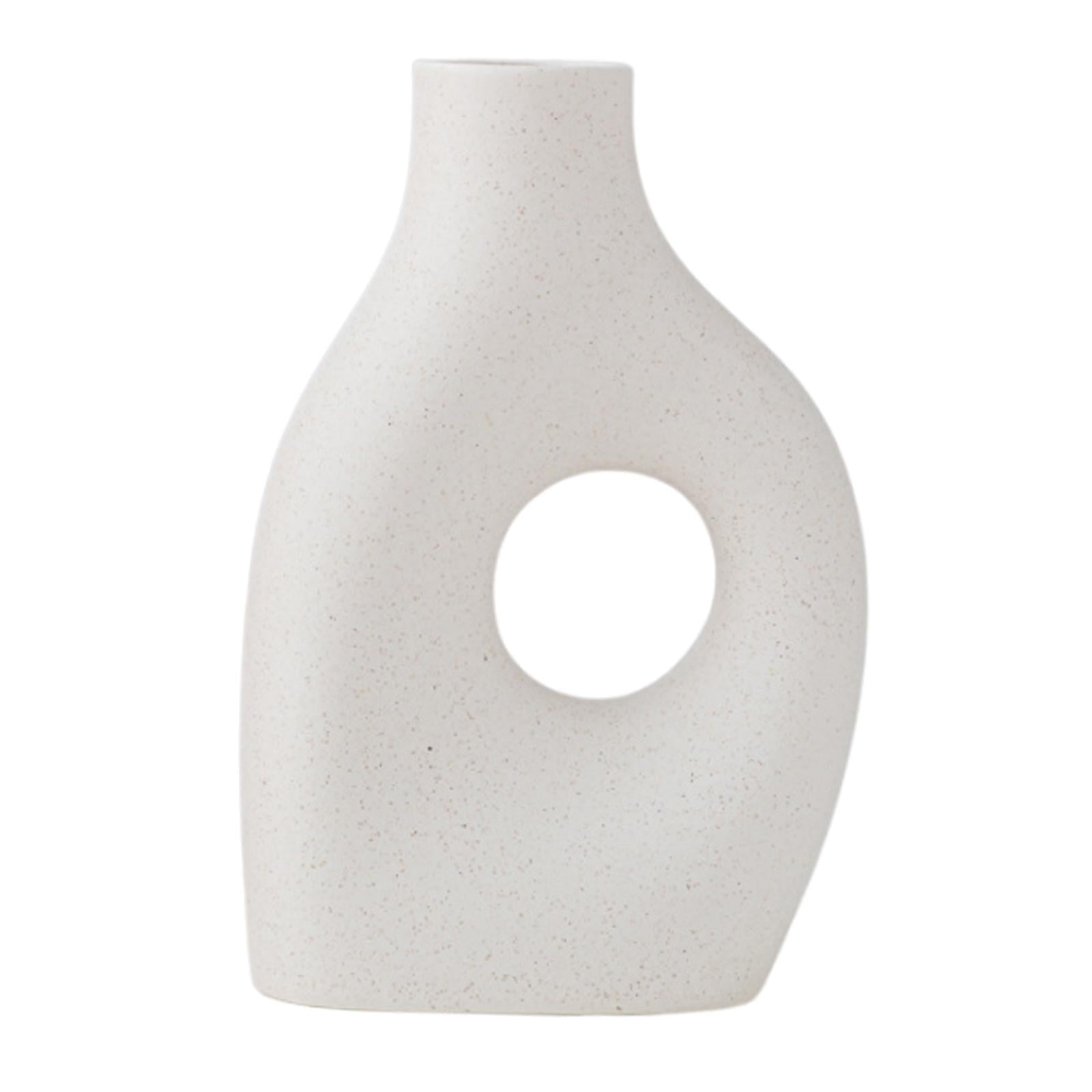 deevoka Ceramic Geometric Flower Vase Abstract Vase Decors Bud Vase ...
