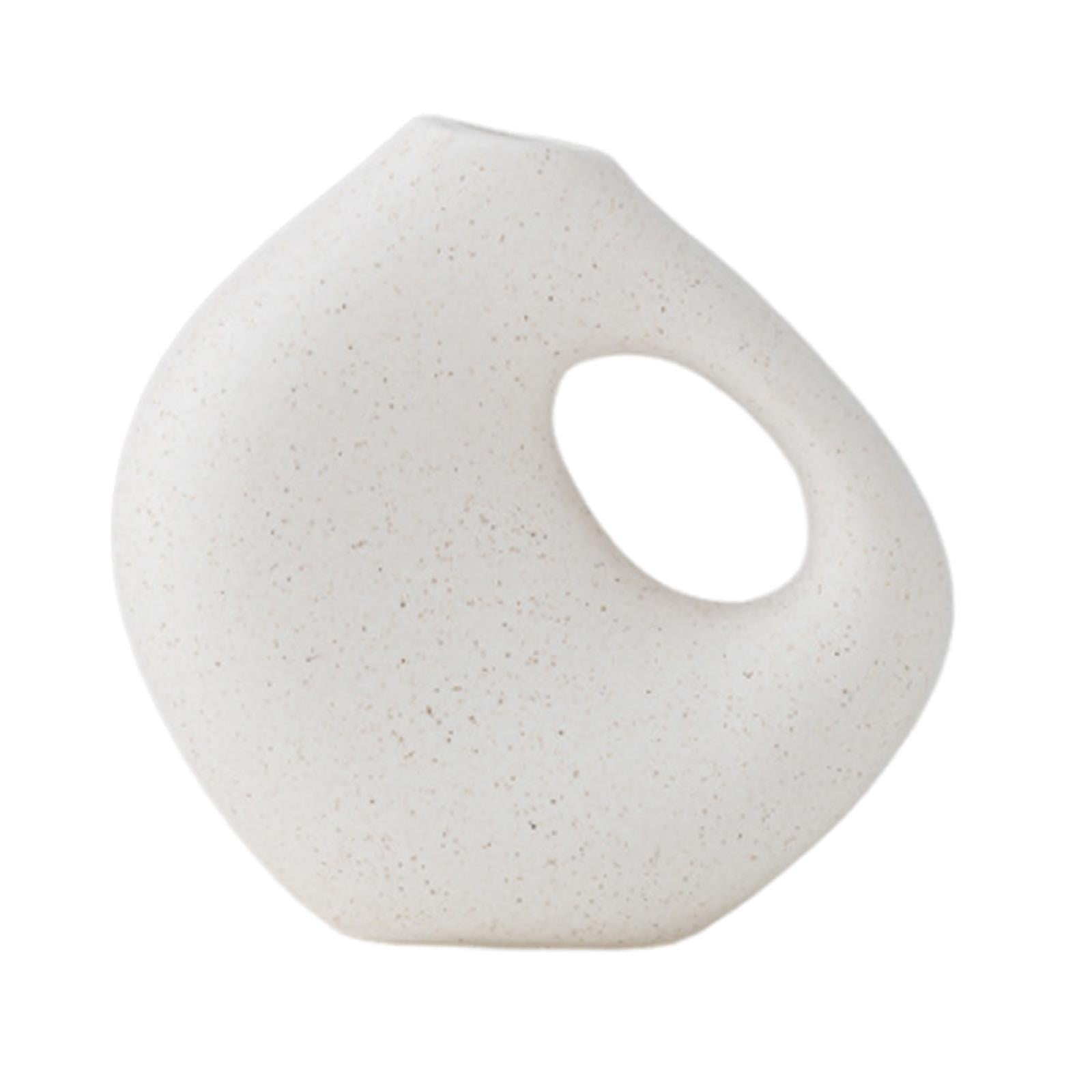 deevoka Ceramic Geometric Flower Vase Abstract Vase Decors Bud Vase ...