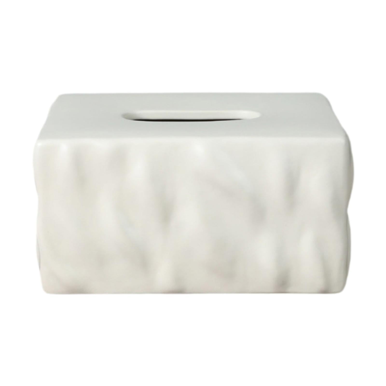 deevoka Ceramic Tissue Box Rectangle Tissue Dispenser Rectangular ...