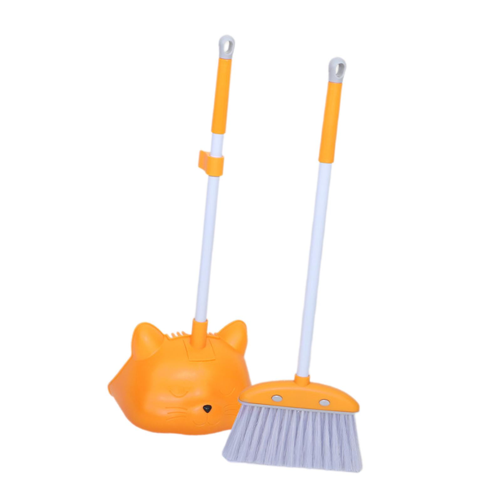 deevoka Children Cleaning Broom Dustpan Set Kids Cleaning Set for ...
