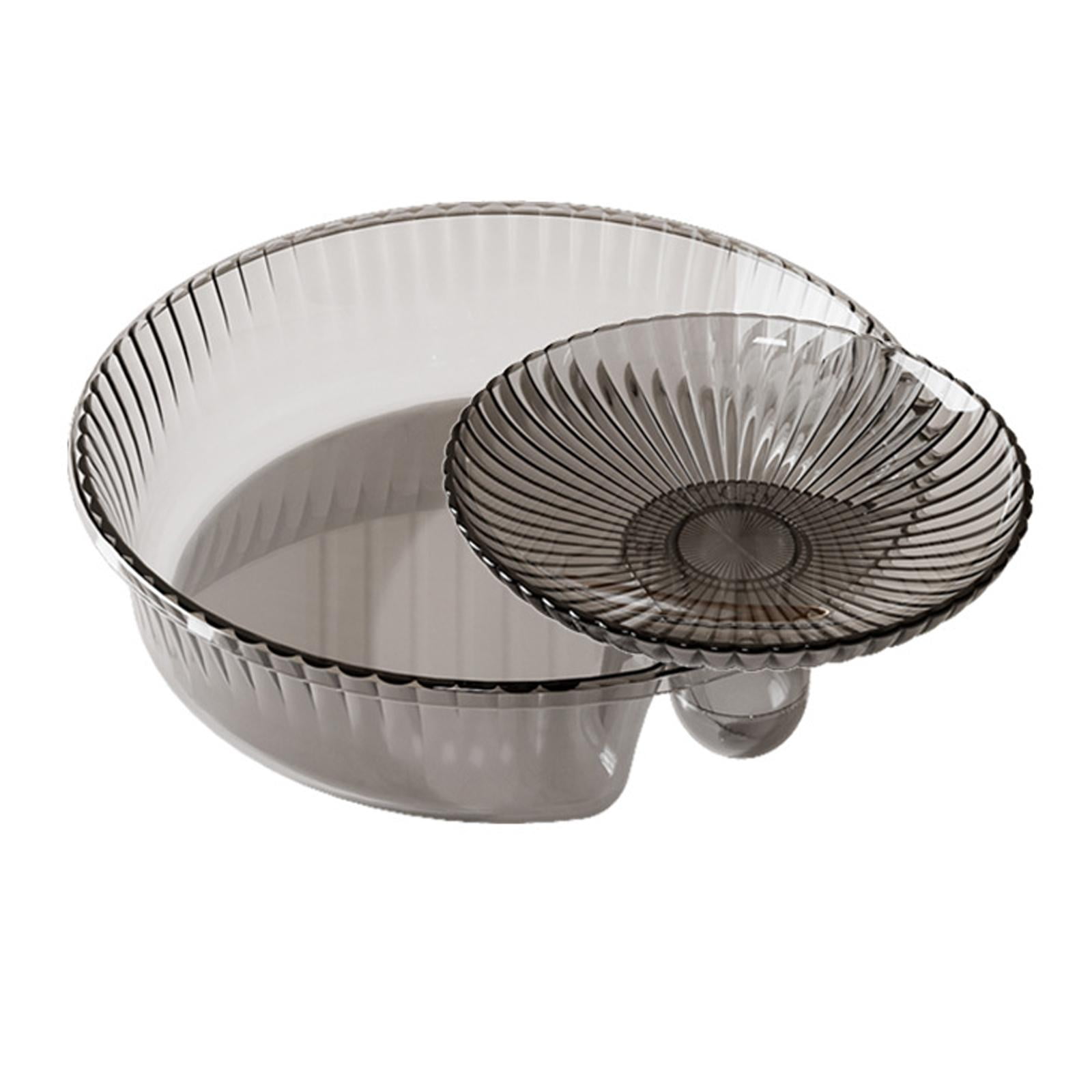 deevoka Decorative Fruit Bowl Candy Bowl Tiered Fruit Basket for Cakes ...