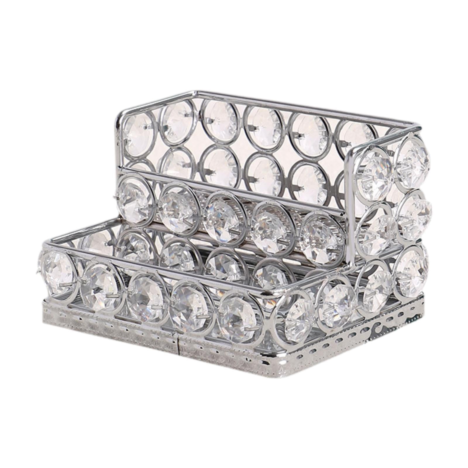 deevoka Desktop Business Card Holder Portable for Countertop Reception ...
