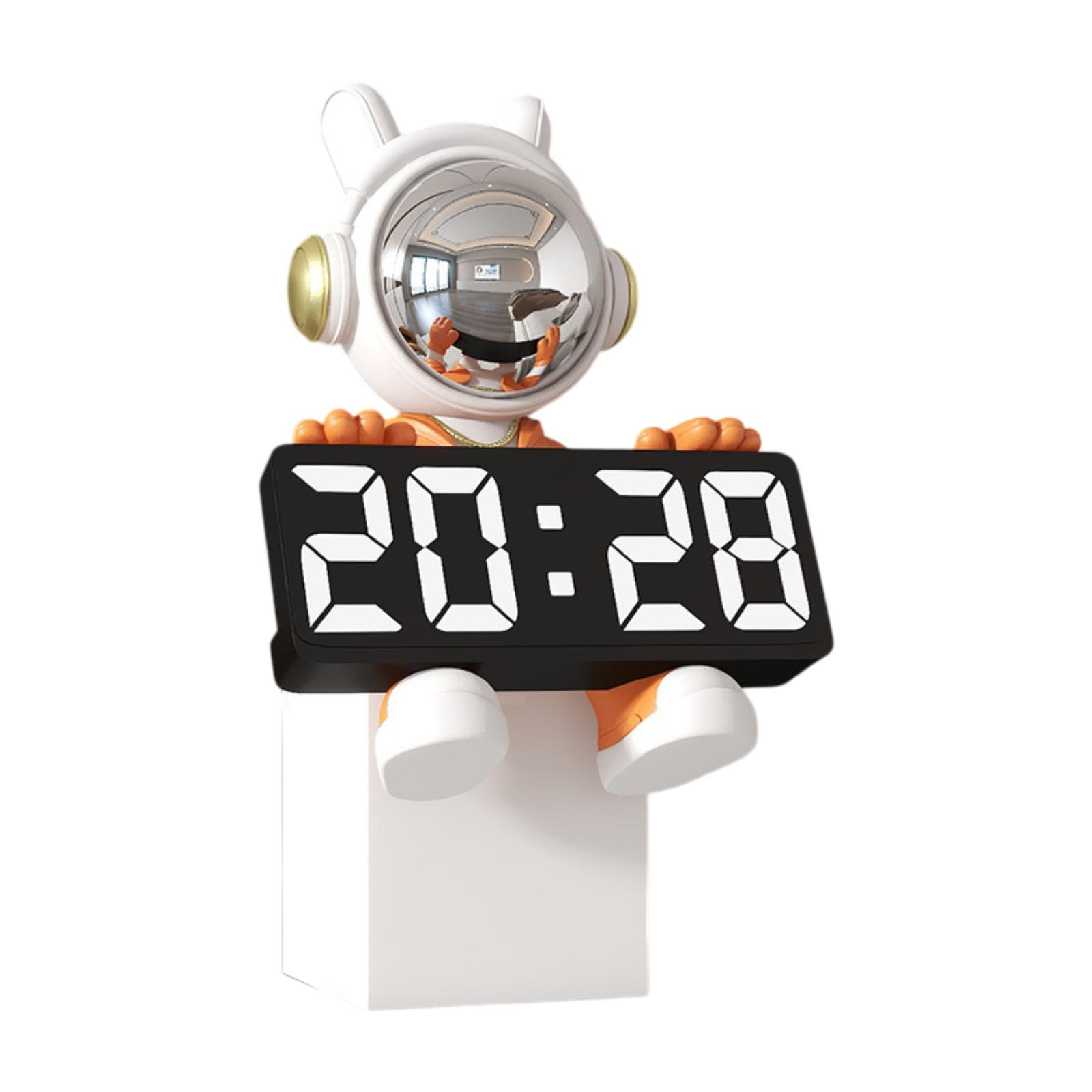 deevoka Digital Clock Astronaut Timepiece for Organizer Dresser ...