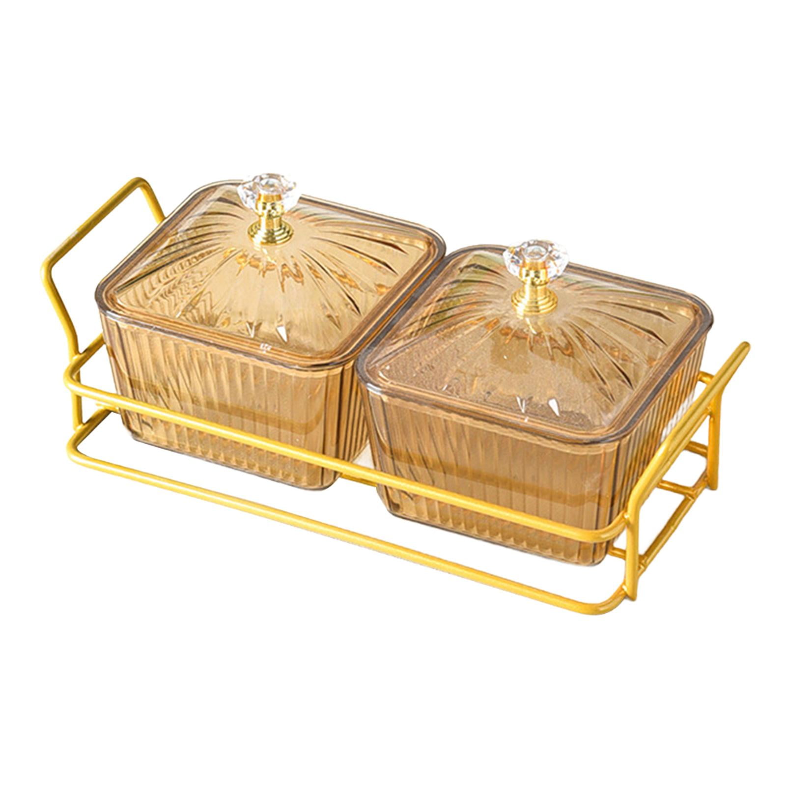 deevoka Divided Serving Dishes Decorative Appetizer Tray for Home ...