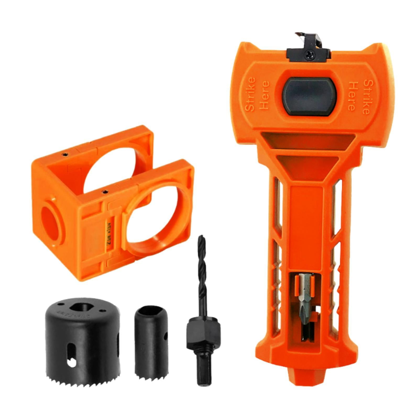 deevoka Door Latch Installation Kit Door Latch Mortise Tool for 35-43mm ...