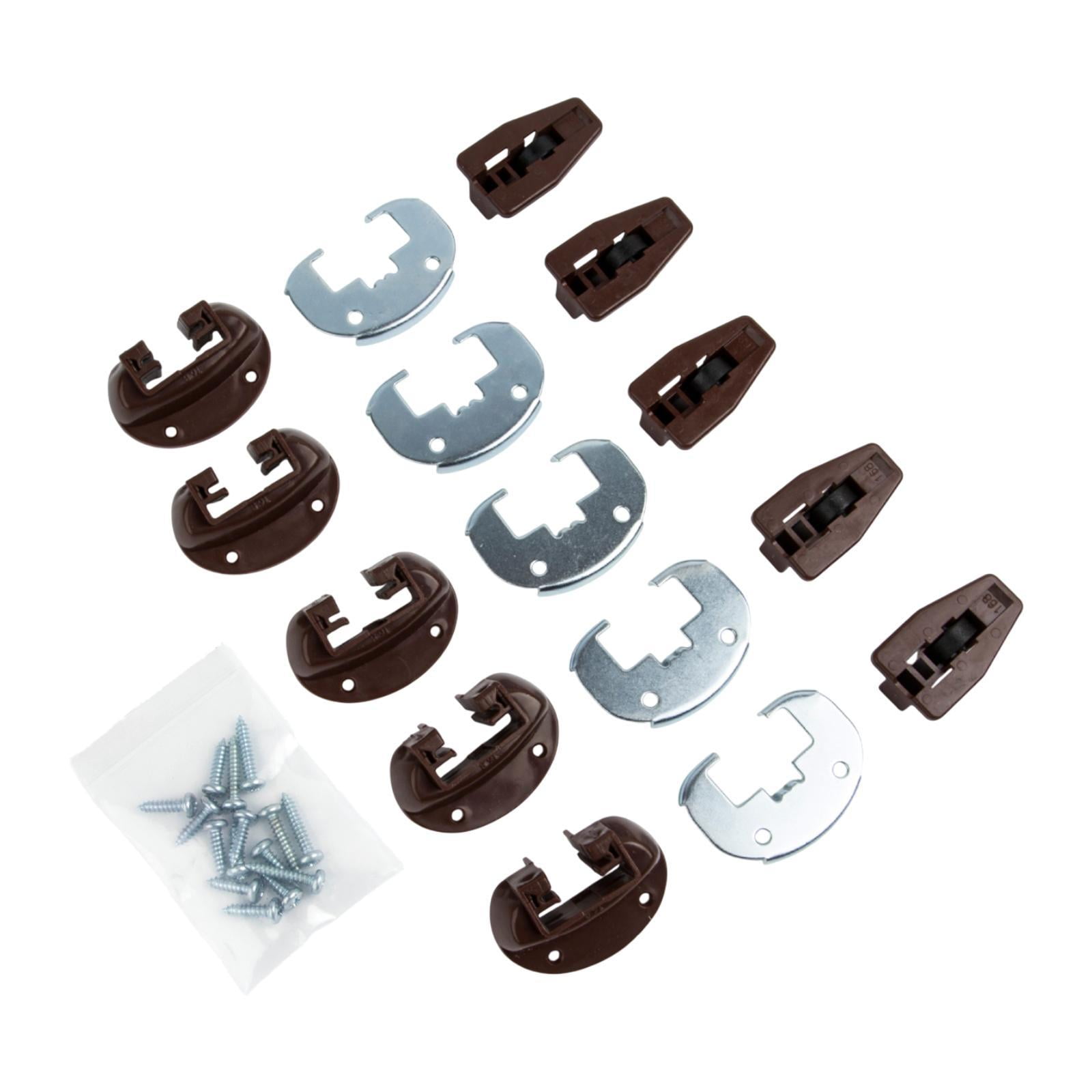 deevoka Drawer Track Slide Kit Five Sets for II Center Mount Drawer ...