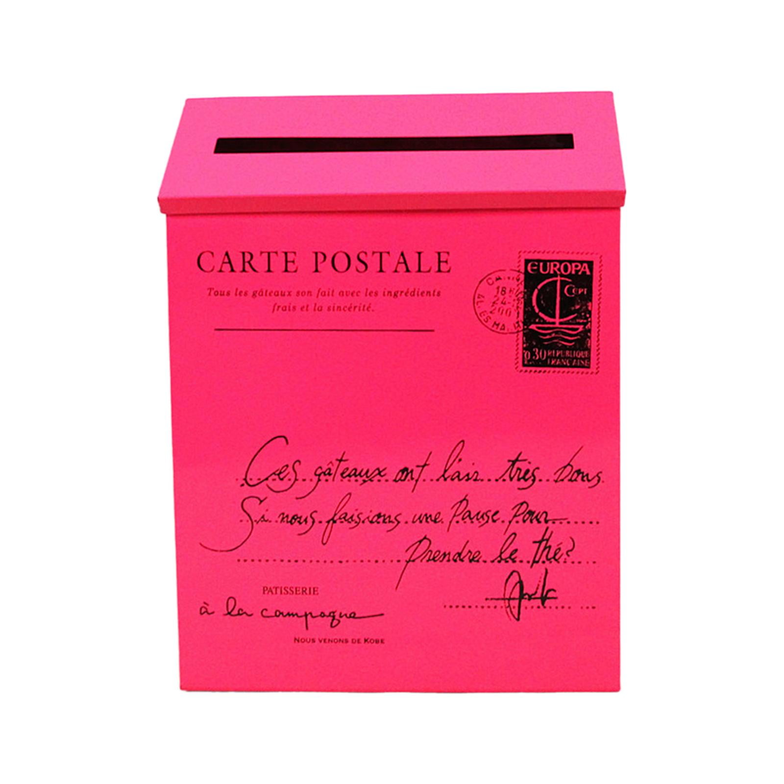 deevoka Drop Box Large Capacity Decorative Newspaper Holder Box for ...