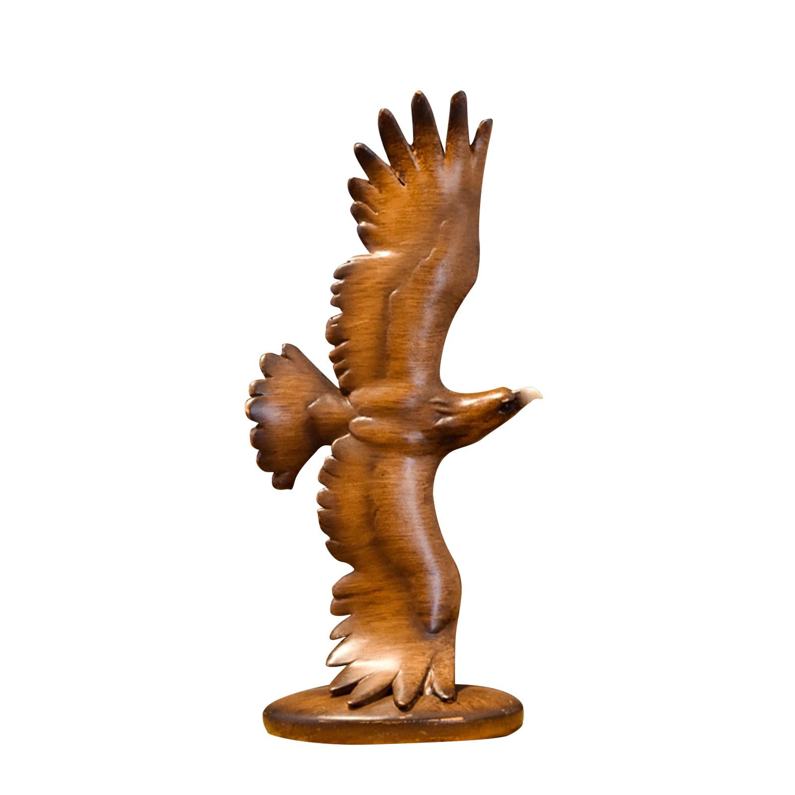 deevoka Eagle Figurine Collection Eagle Statue Resin Table Ornament for ...