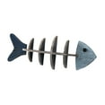 deevoka Fishbone Shape Wall Shelf Beach Themed Wall Mounted for Storage ...