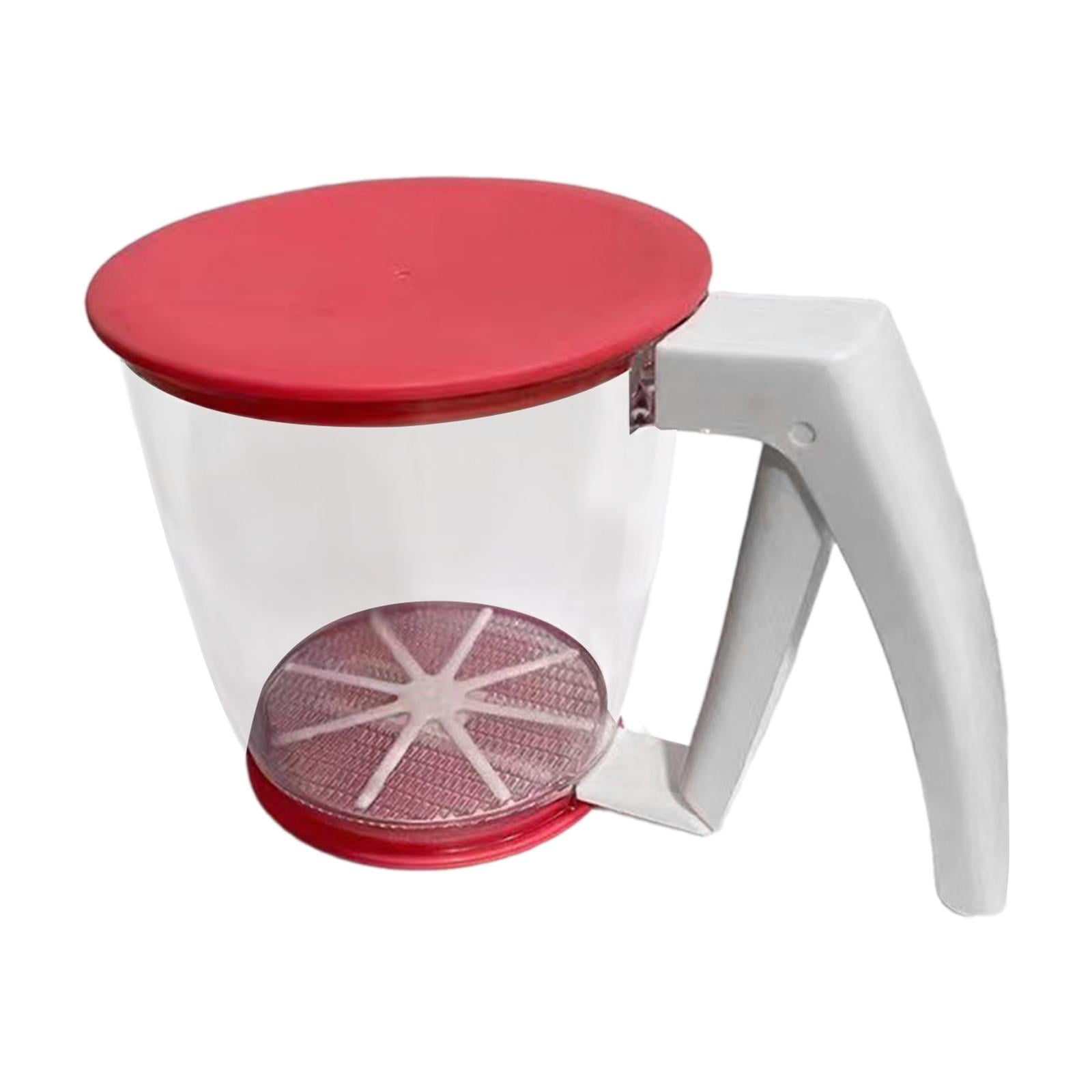 deevoka Flour Sieve Multifunction Flour Sifter Cup for Restaurant ...